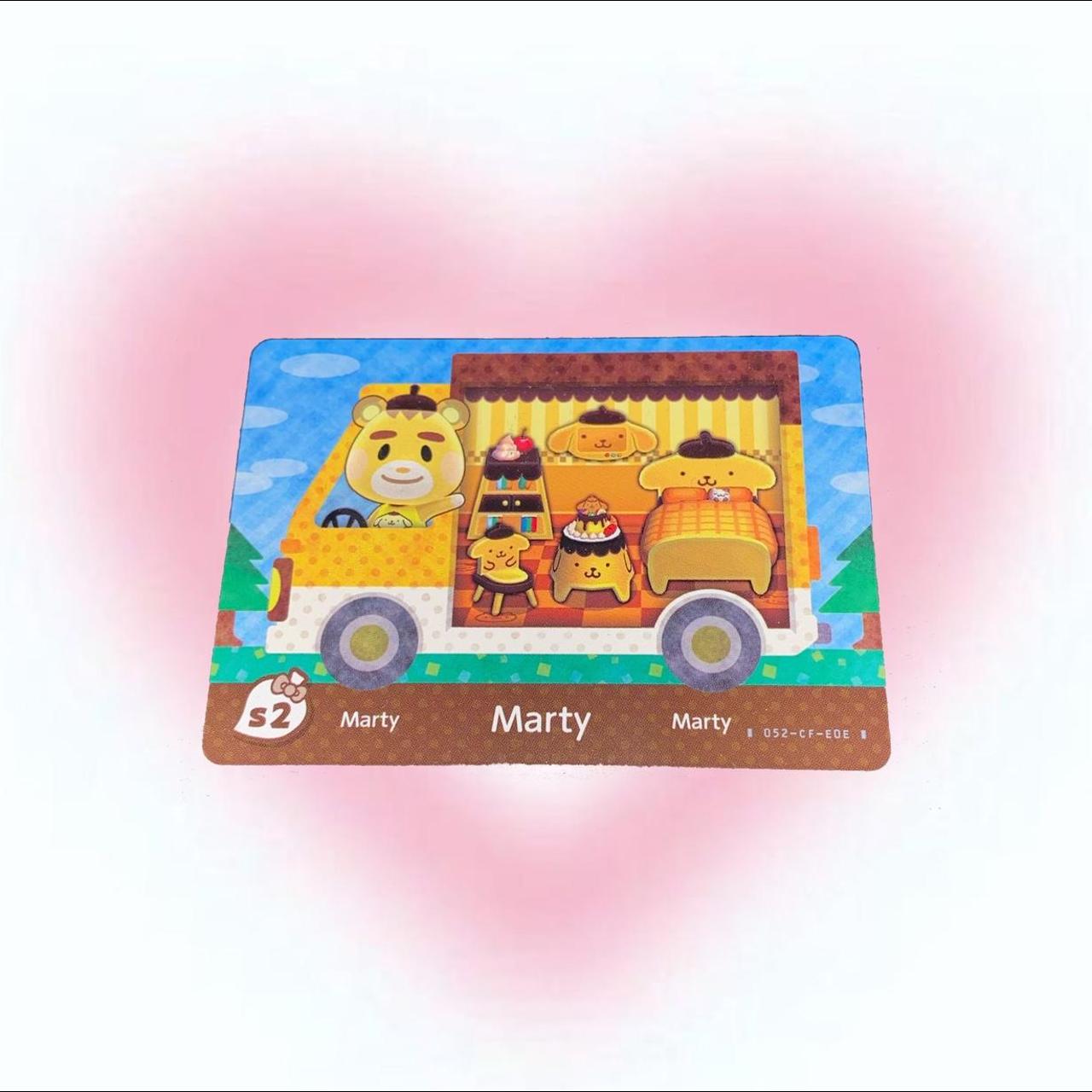 Animal Crossing X Sanrio Amiibo Card: Marty #amiibo... - Depop