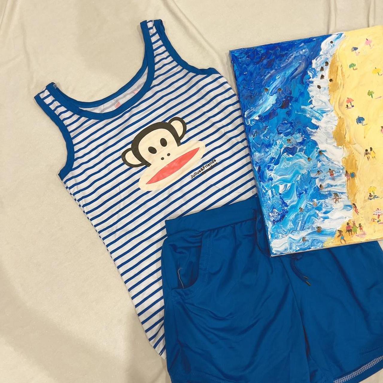 hello kitty paul frank sleepwear pajama set Four... - Depop