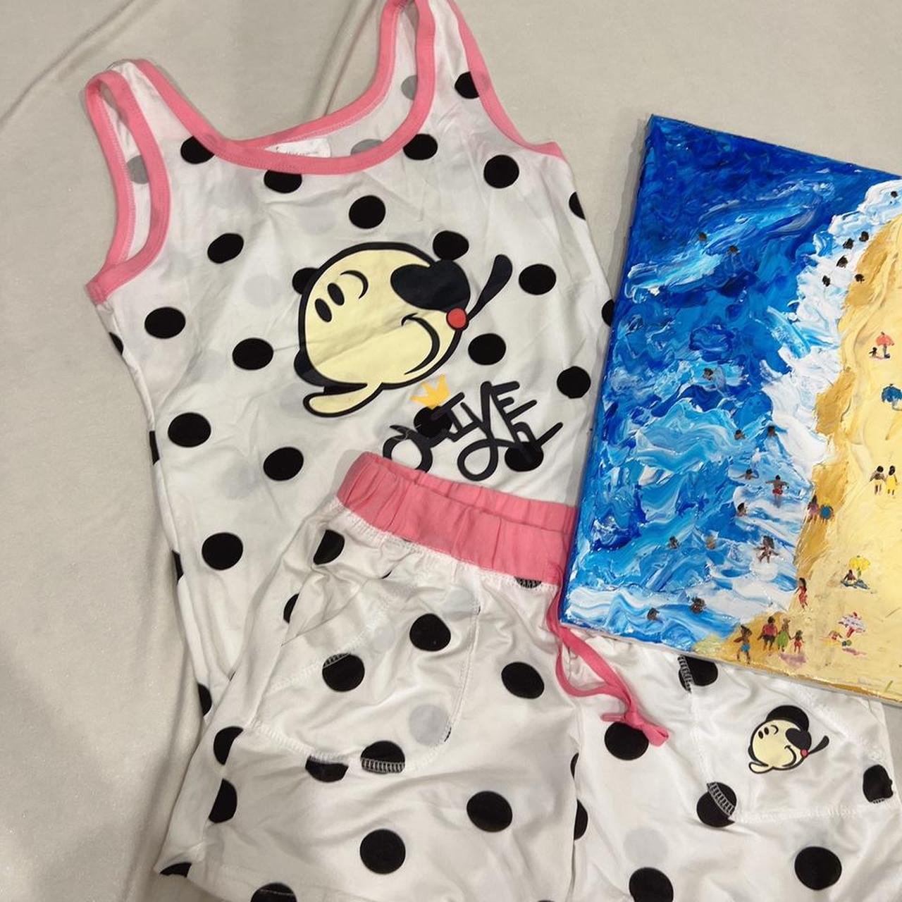hello kitty paul frank sleepwear pajama set Four... - Depop