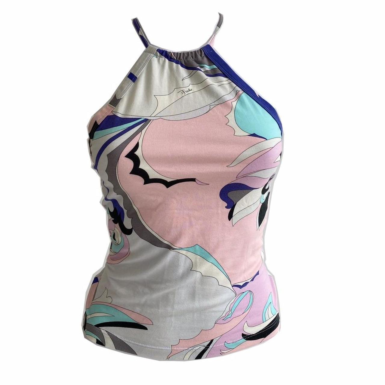 EMILIO PUCCI - pucci print two piece set, halter... - Depop