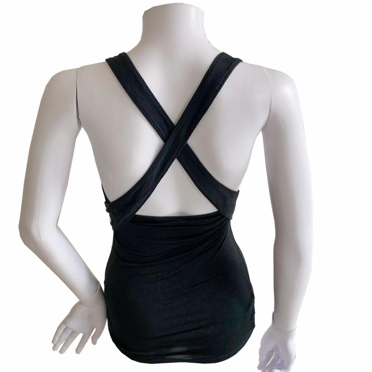 GUCCI - Gucci tight fitting top with crossbody... - Depop