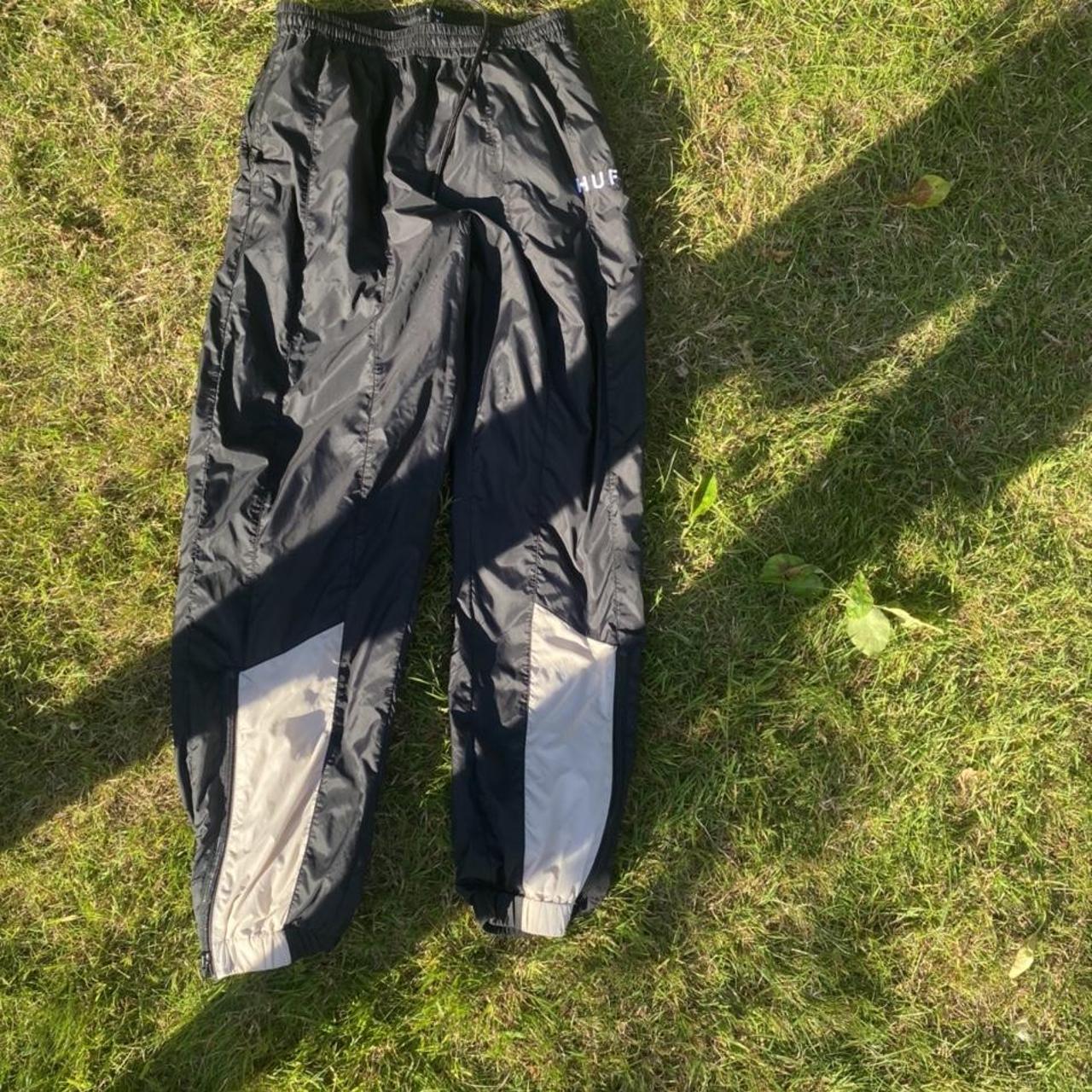 Huff track pants Nice fit like p+f Good material - Depop