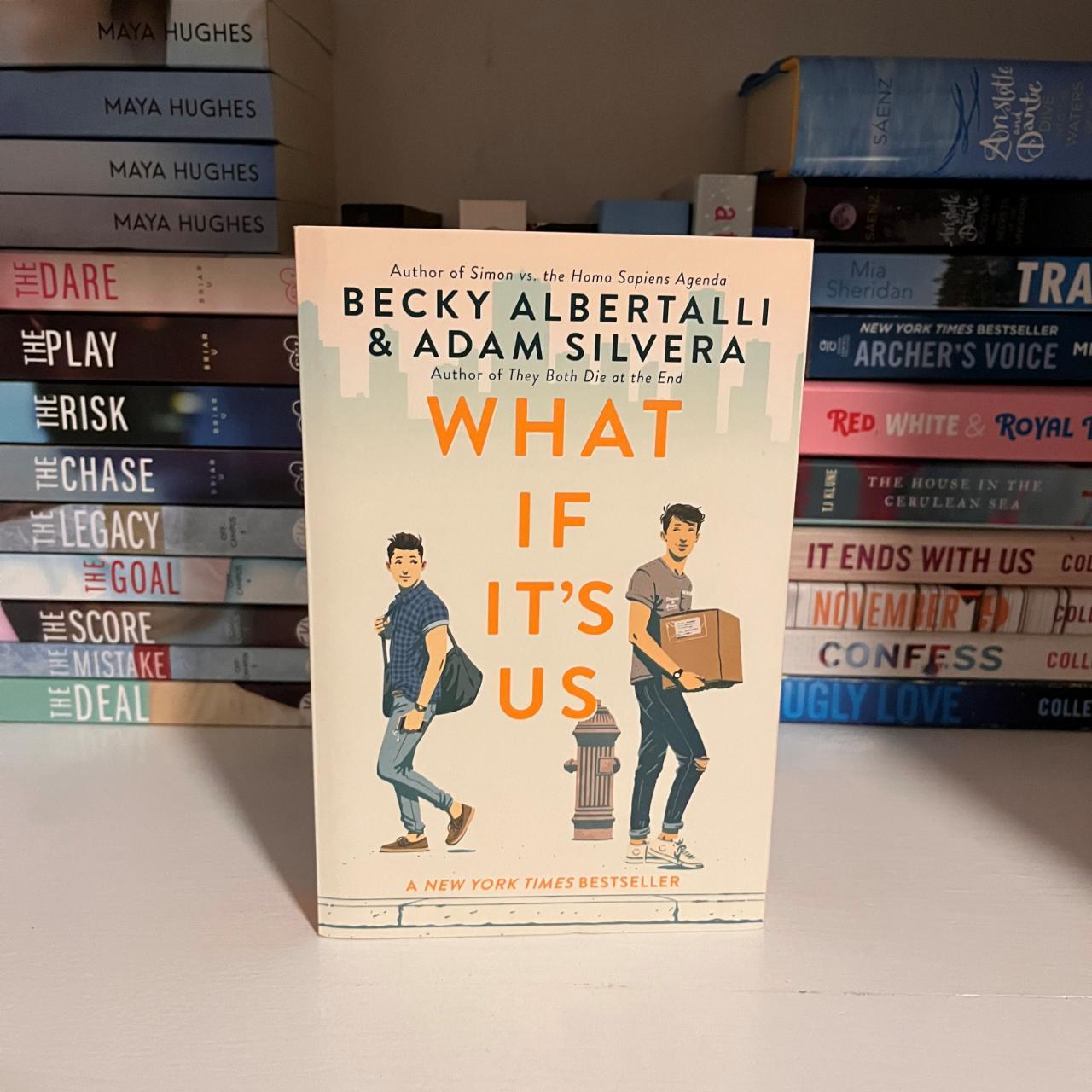 What If It's Us by Becky Albertalli and Adam... - Depop