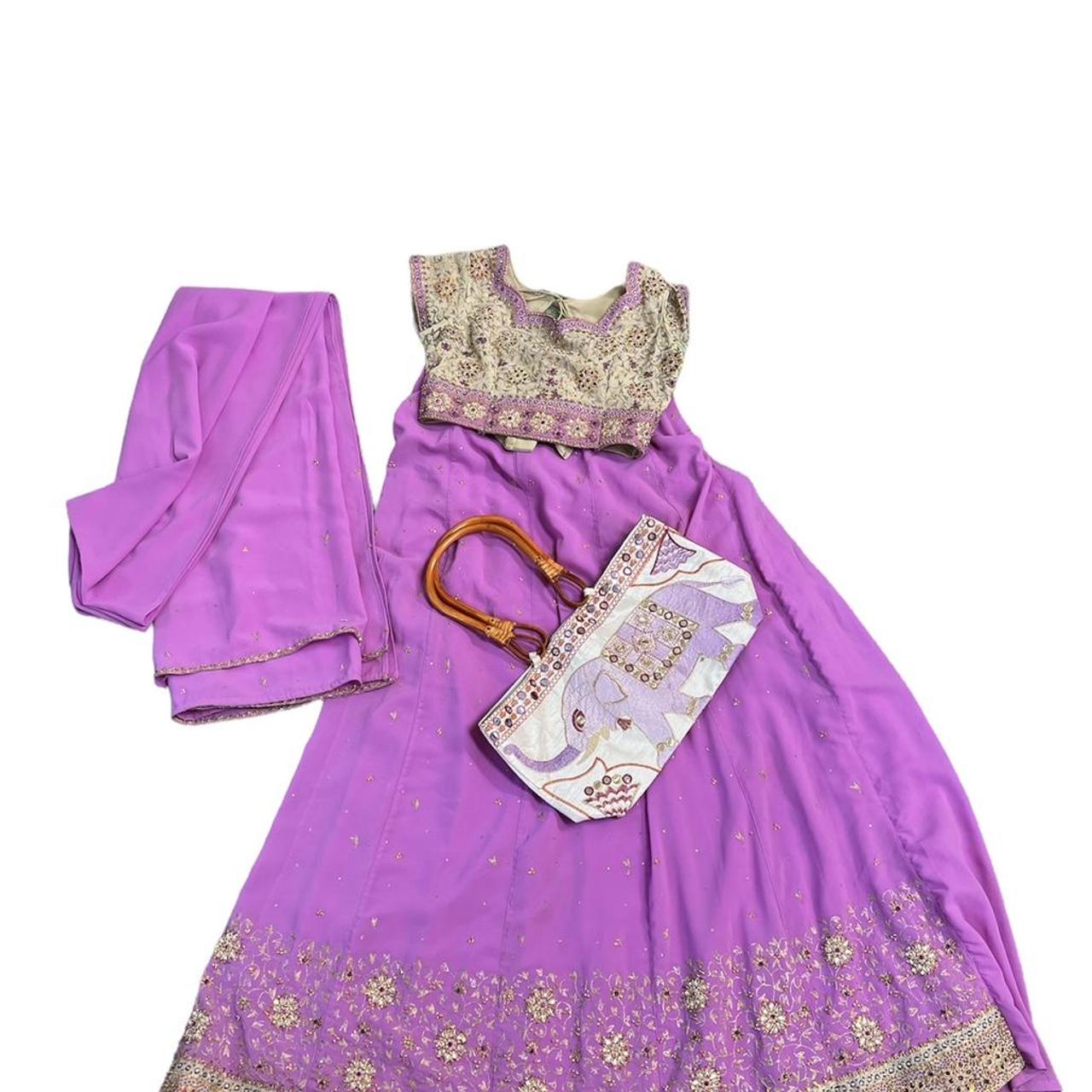 Lehnga with small purse bundle. Comes with a... - Depop