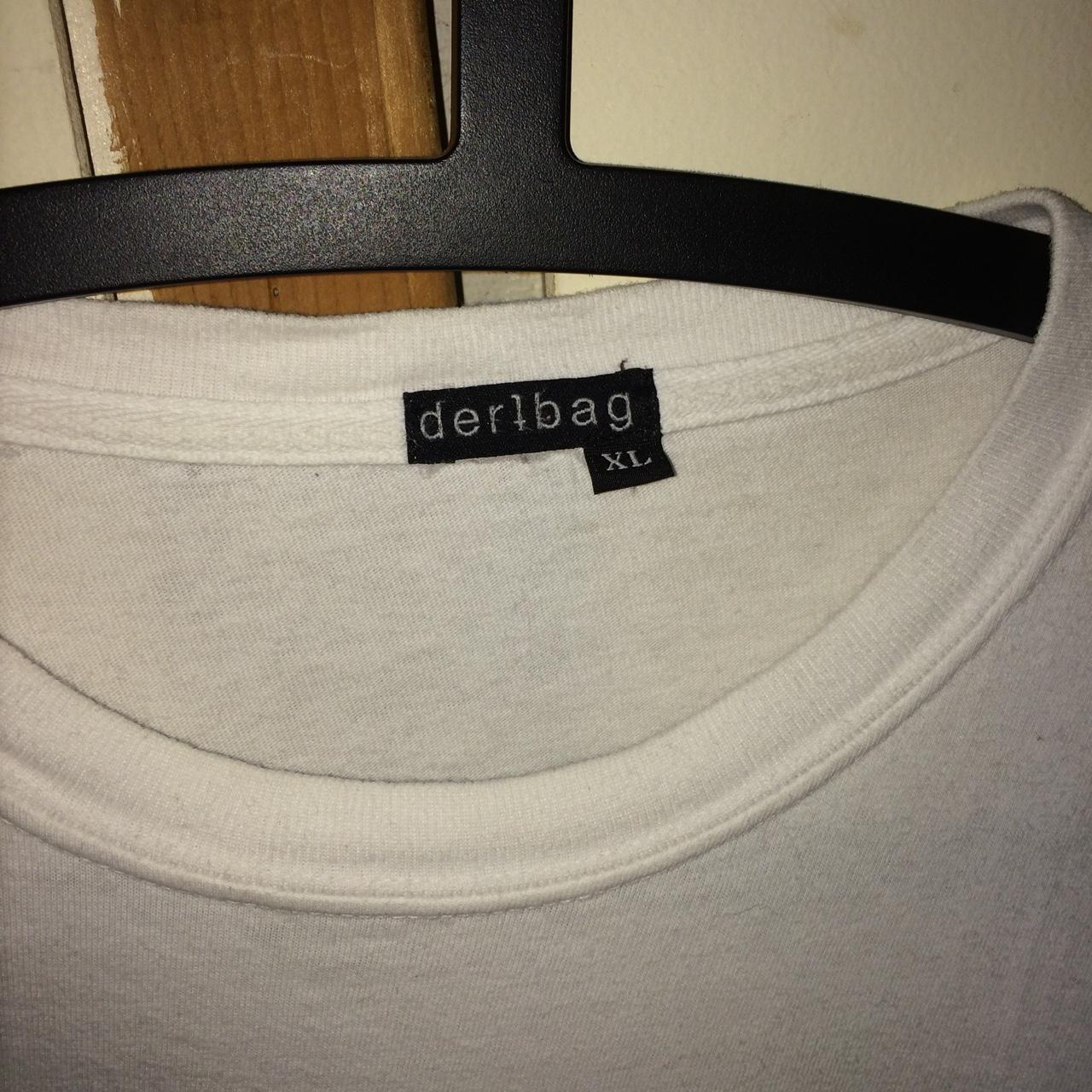 All white dertbag connect tee perfect condition no... - Depop