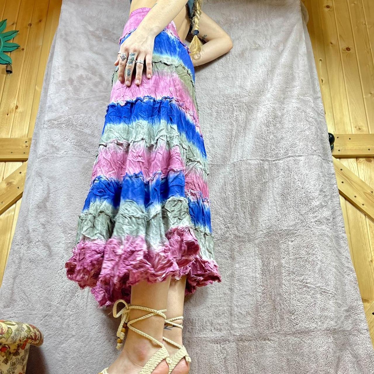 Tie Dye Hippie Fairy Skirt I Accept Offers 💜 This Depop