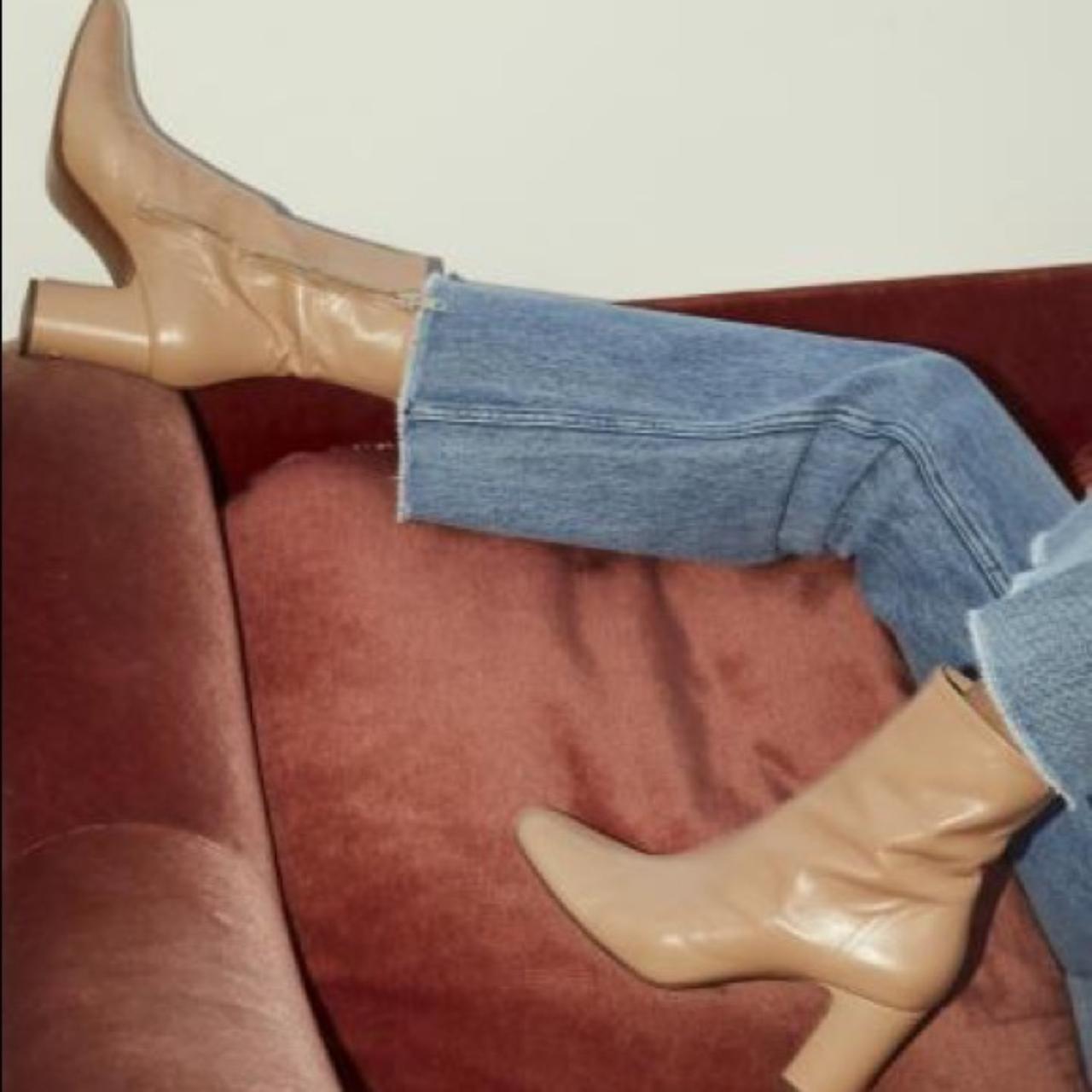 Nude ROUJE Celeste boots in size EU 40. A perfect... - Depop