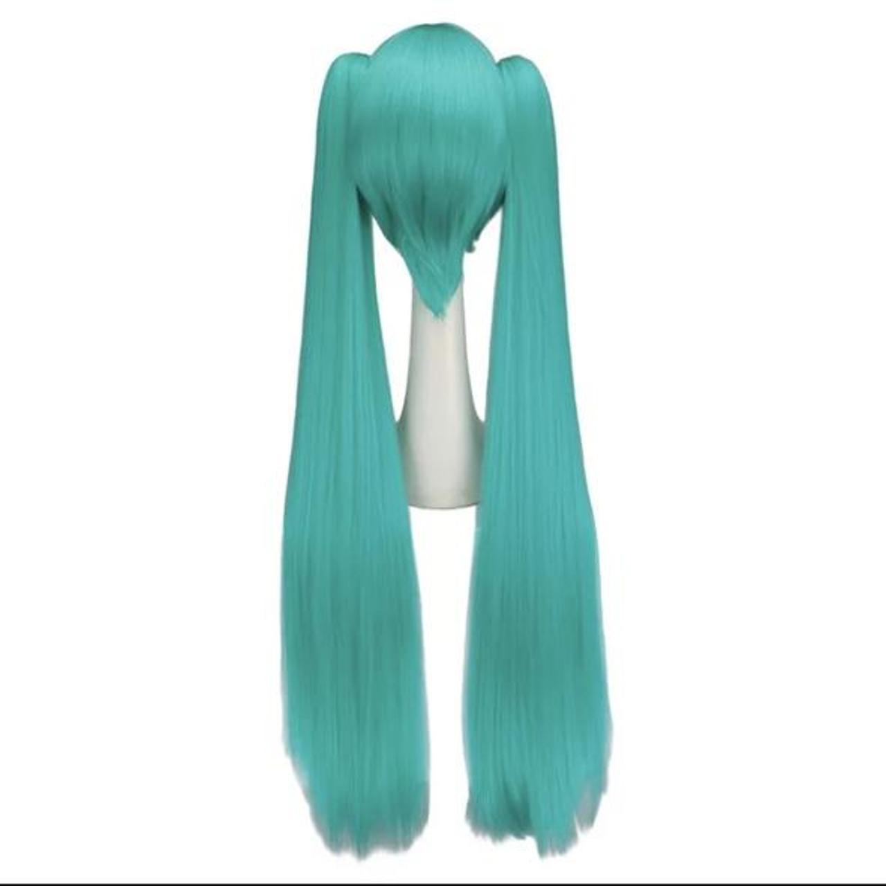 Hatsune miku wig!!! (THIS ITEM HAS BEEN SOLD PLEASE... - Depop