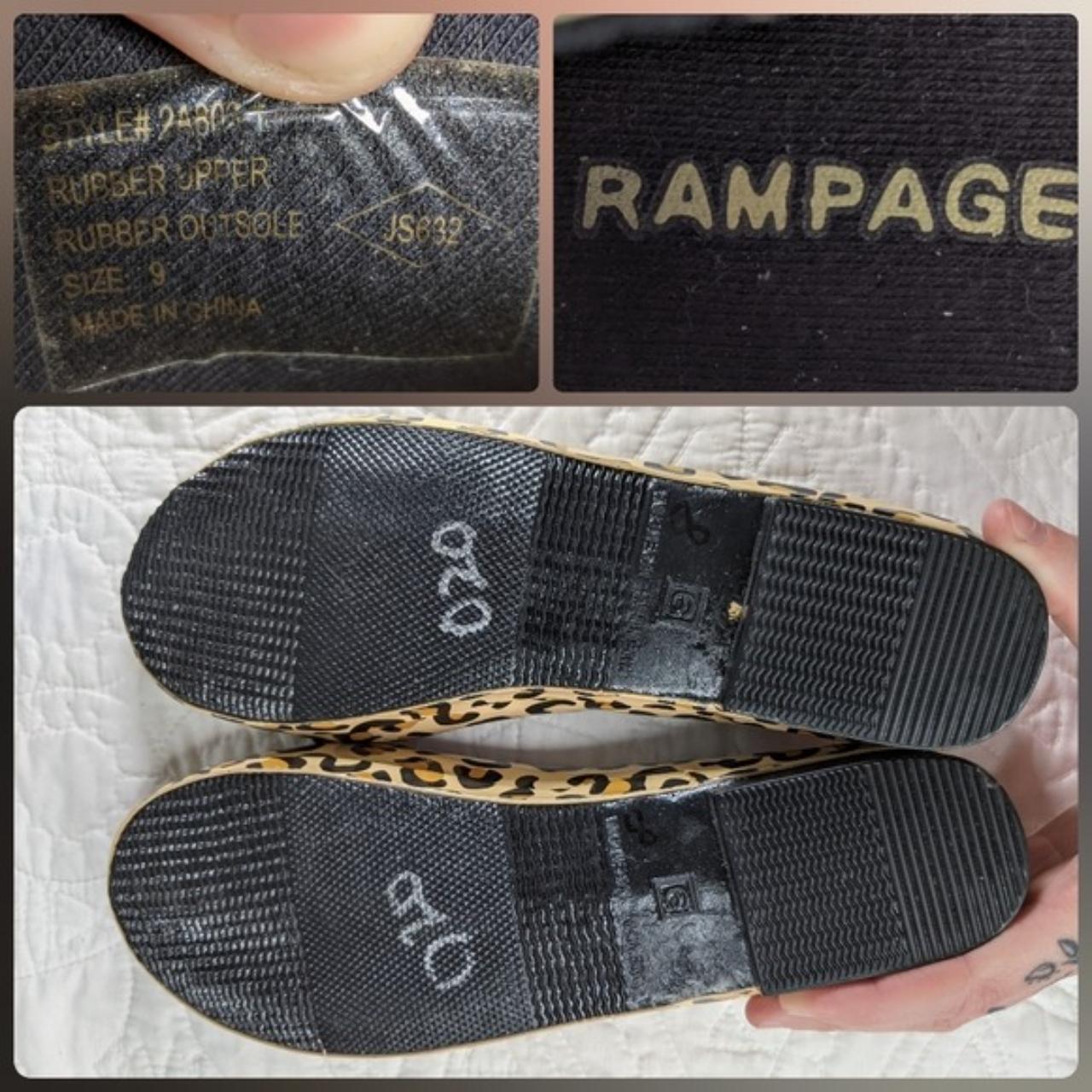 Rampage | Rubber Leopard Print Slip On Flats |... - Depop