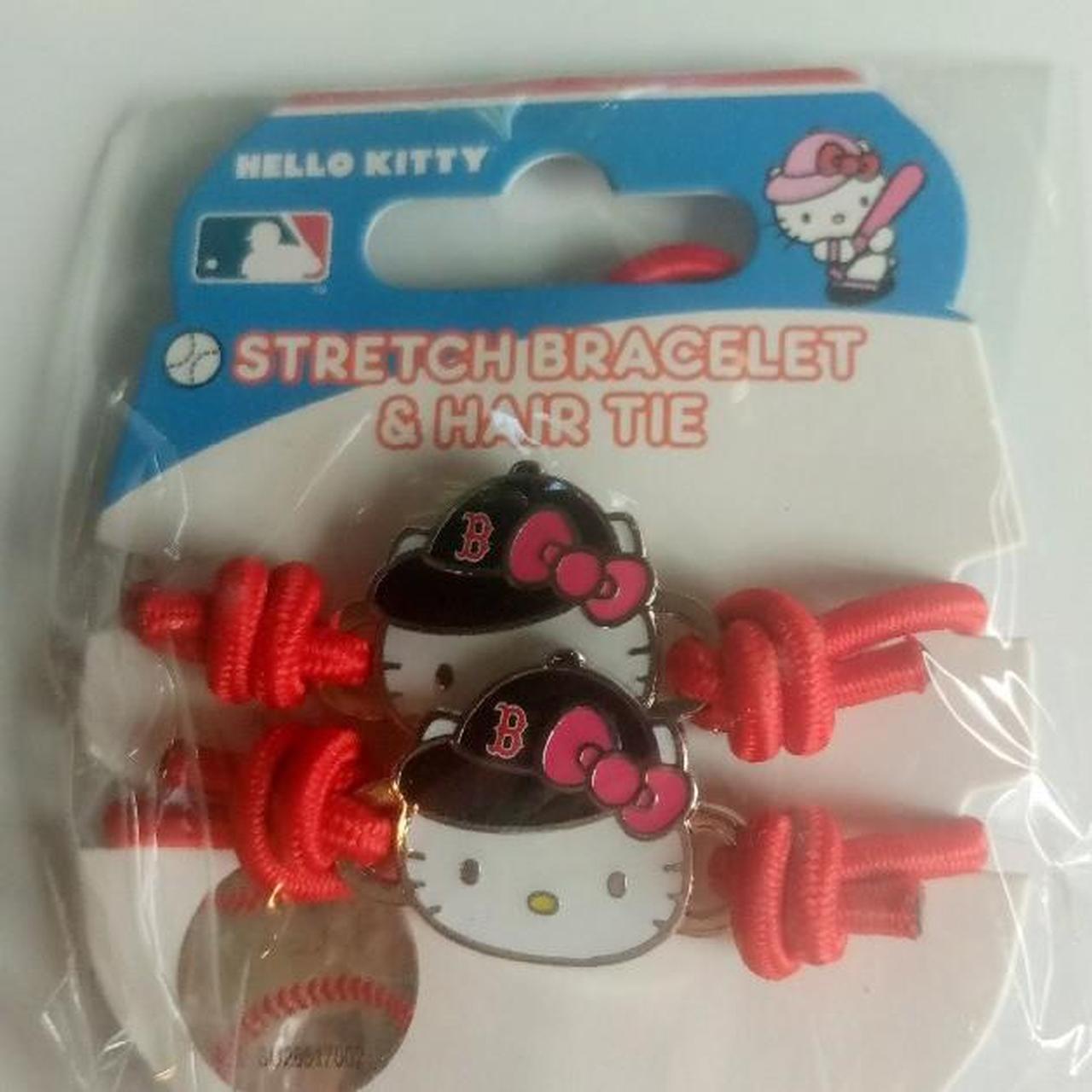 Hello kitty X MLB Boston Red Socks stretchy... - Depop
