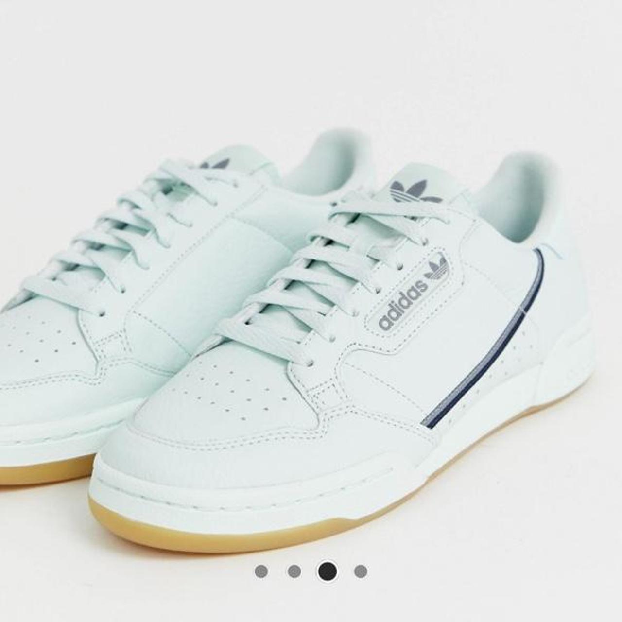 Adidas Originals Continental 80s Mint Green Size... - Depop
