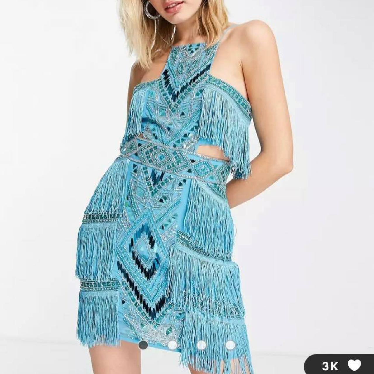 Selling my graduation dress. Size 8. Worn once and... - Depop