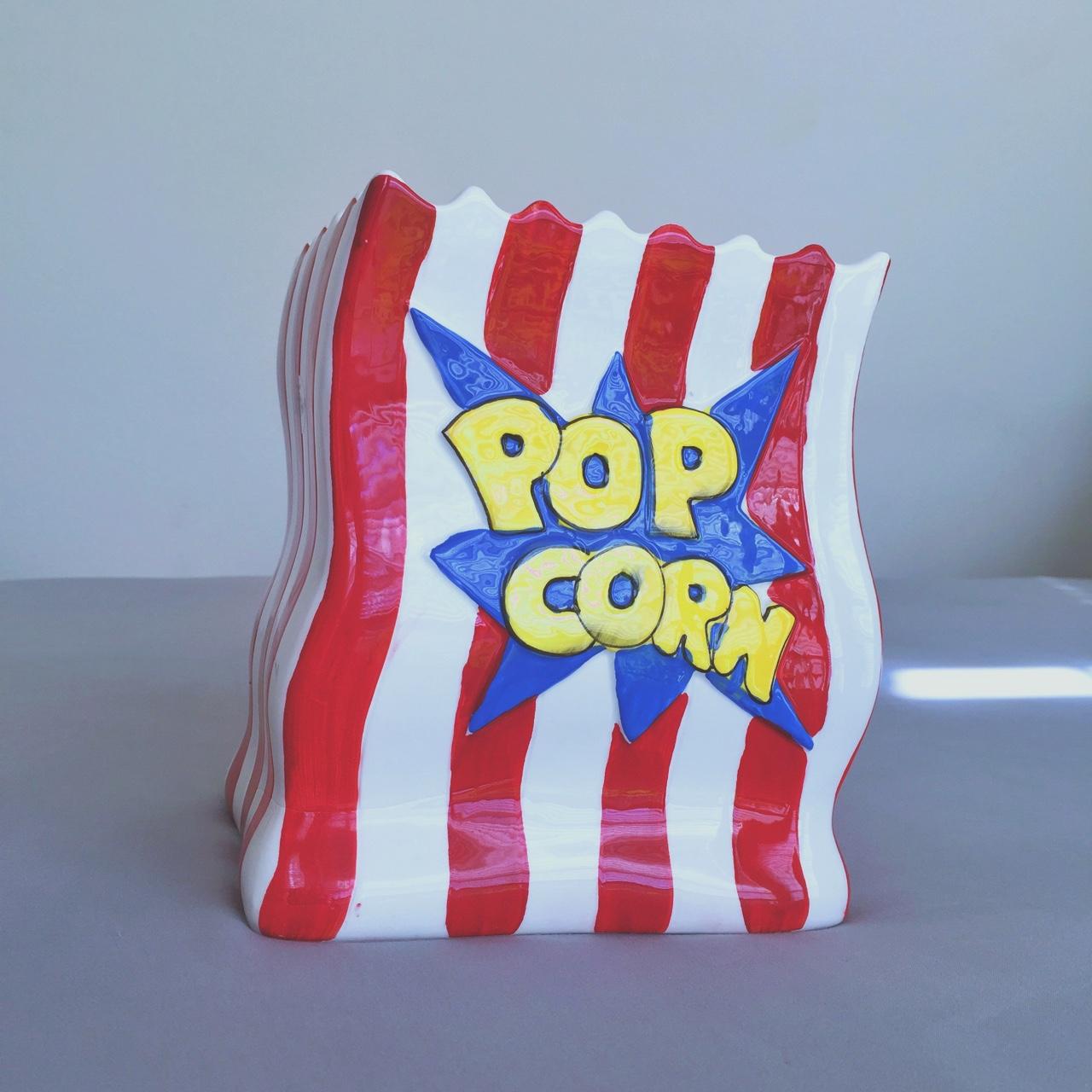 Ceramic "Popcorn" Container by Casa Elite Home... - Depop