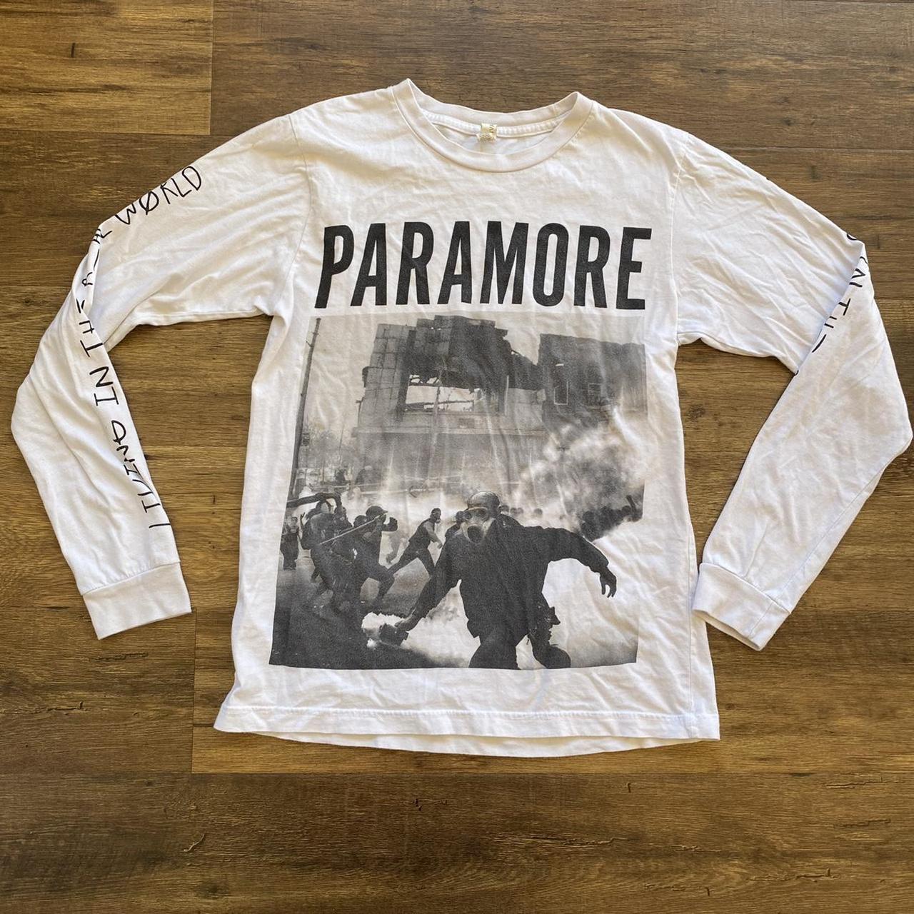2012 Paramore self titled album long sleeve T-shirt... | Depop
