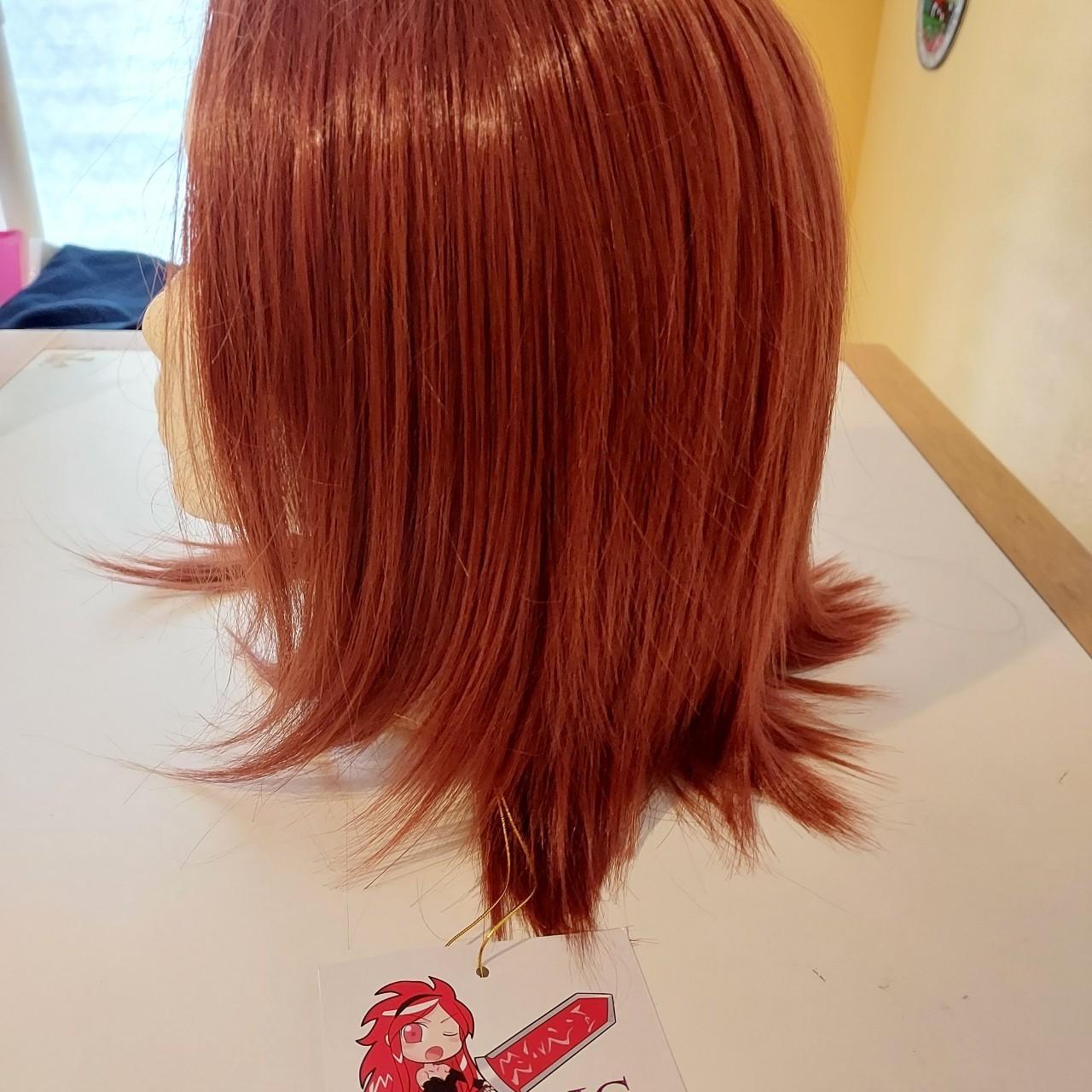 Copper Red Cosplay Wig New, never worn, purchased... - Depop