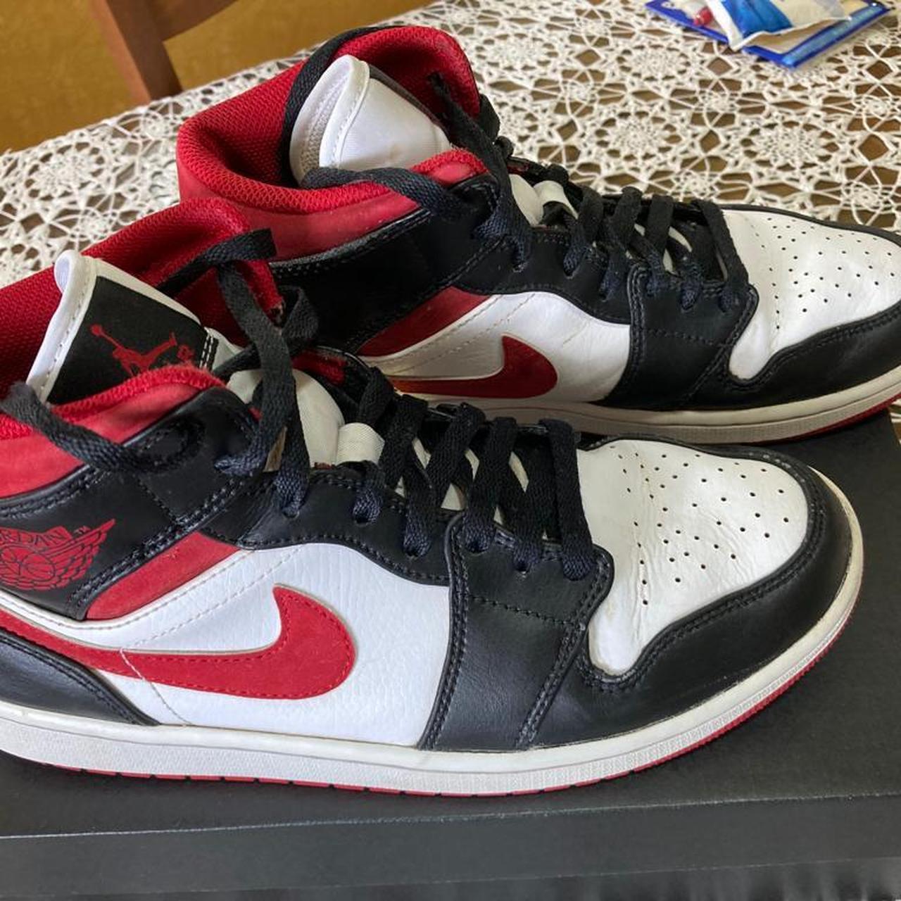 Nike jordan rosse, nere e bianche. Usate, ottime... - Depop
