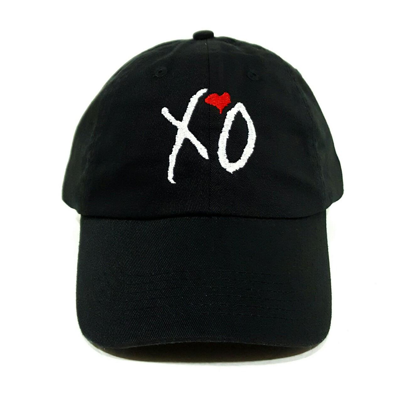 Xo the Weeknd hat - blk - Depop