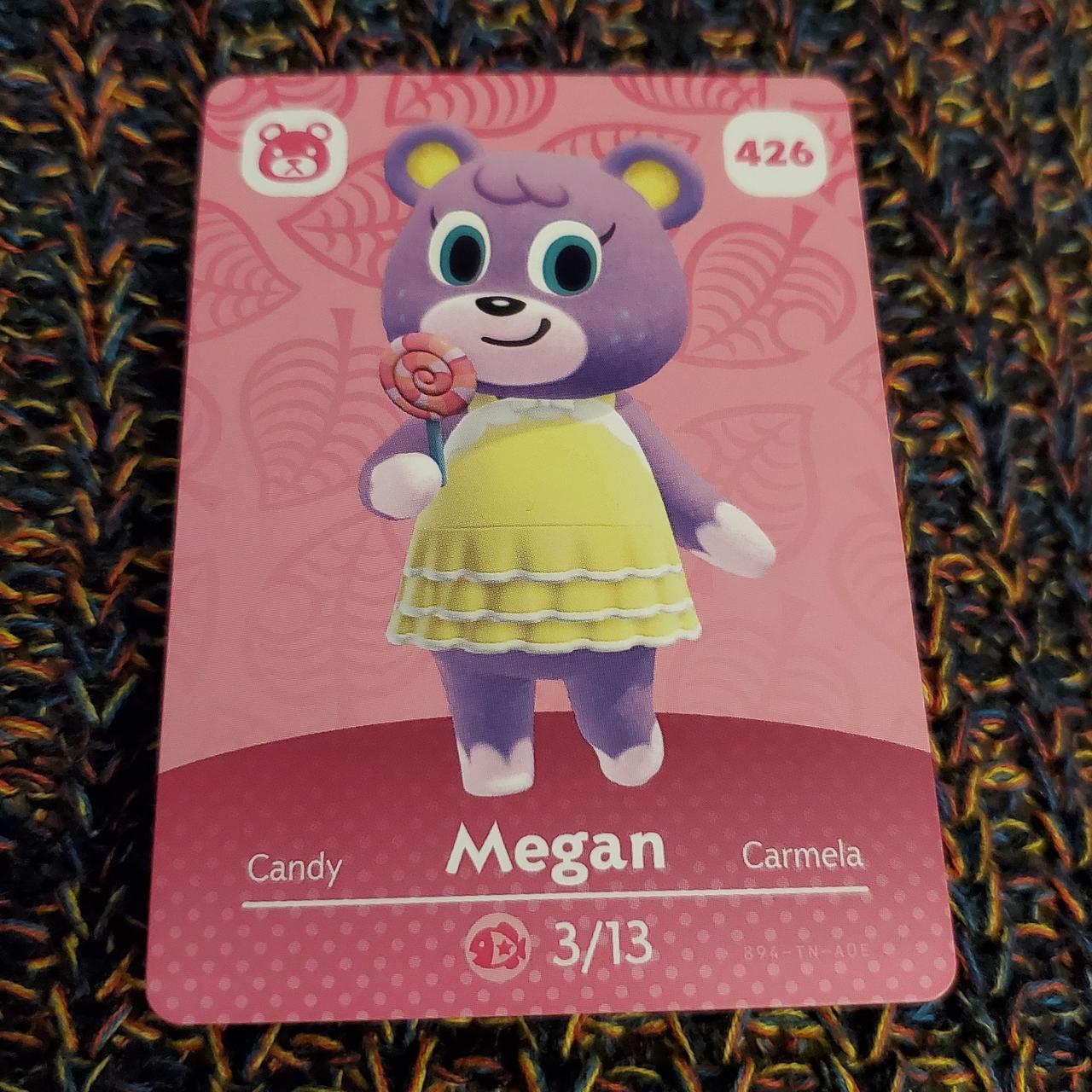 Megan Animal Crossing official amiibo Normal size - Depop