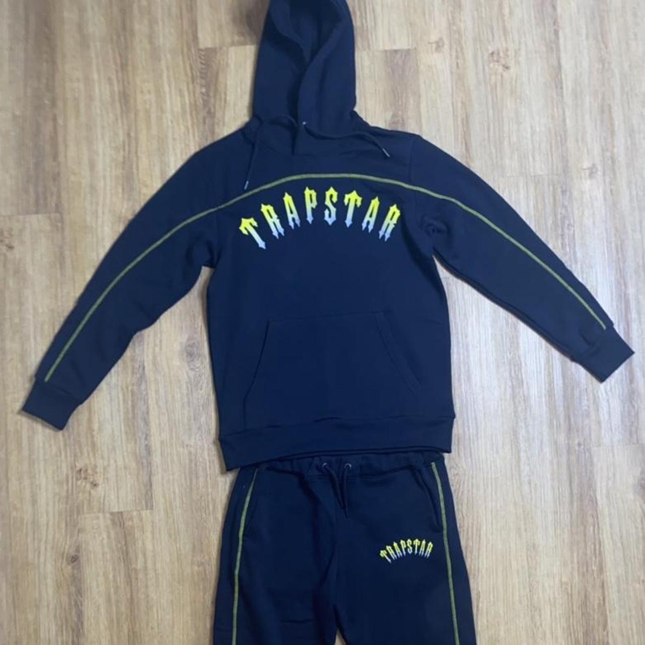 SOLD •Trapstar x Central Cee Tracksuit🐝 •Brand... - Depop