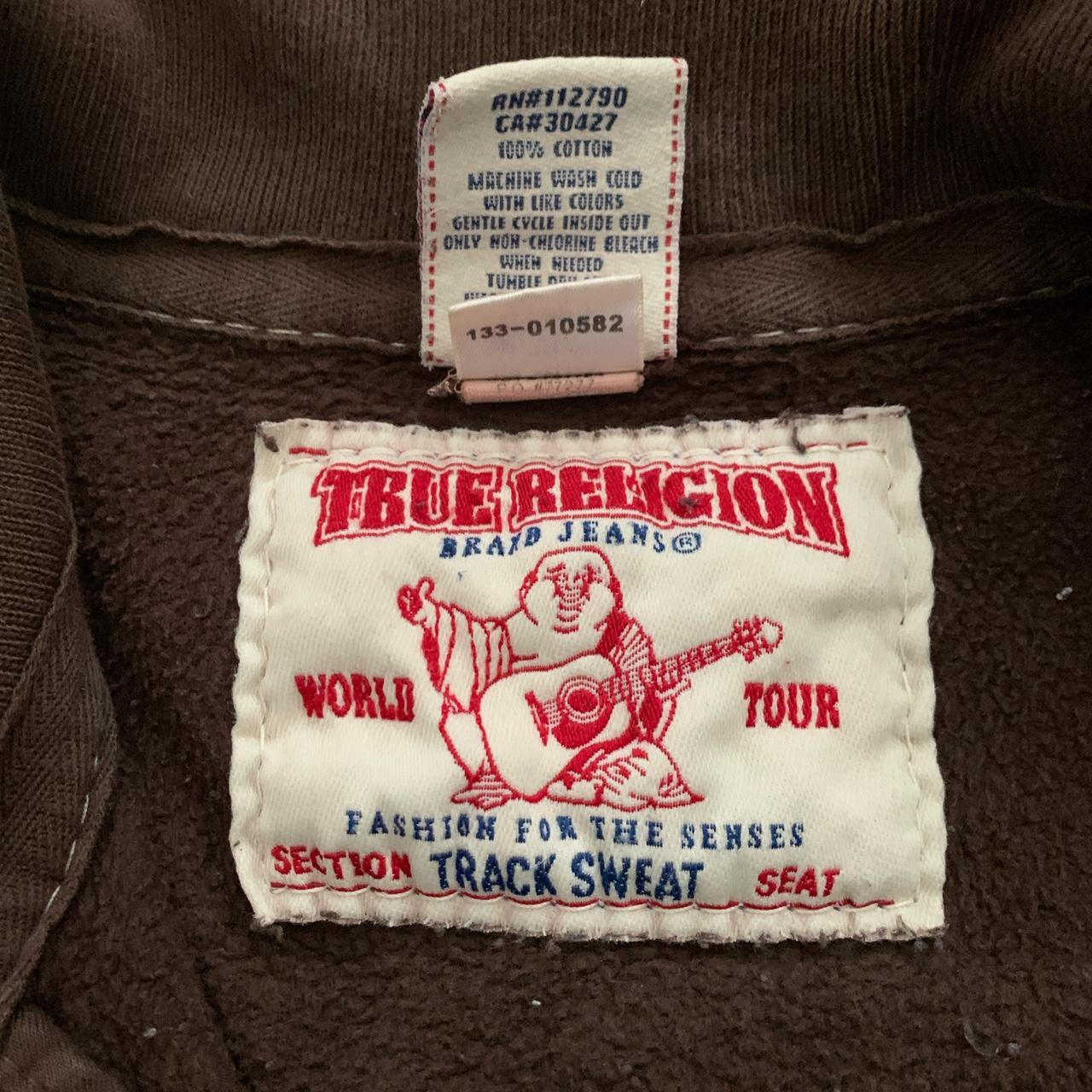 Vintage True religion World tour track sweat Jacket.... - Depop