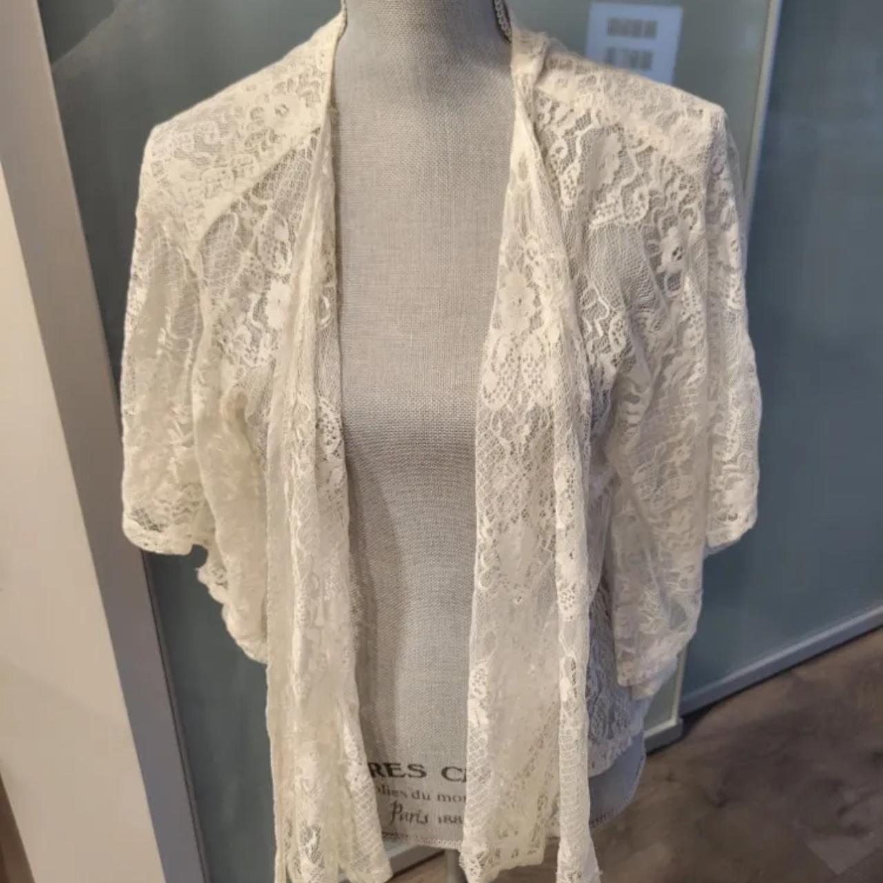 XXI Swim Cover up White - Depop