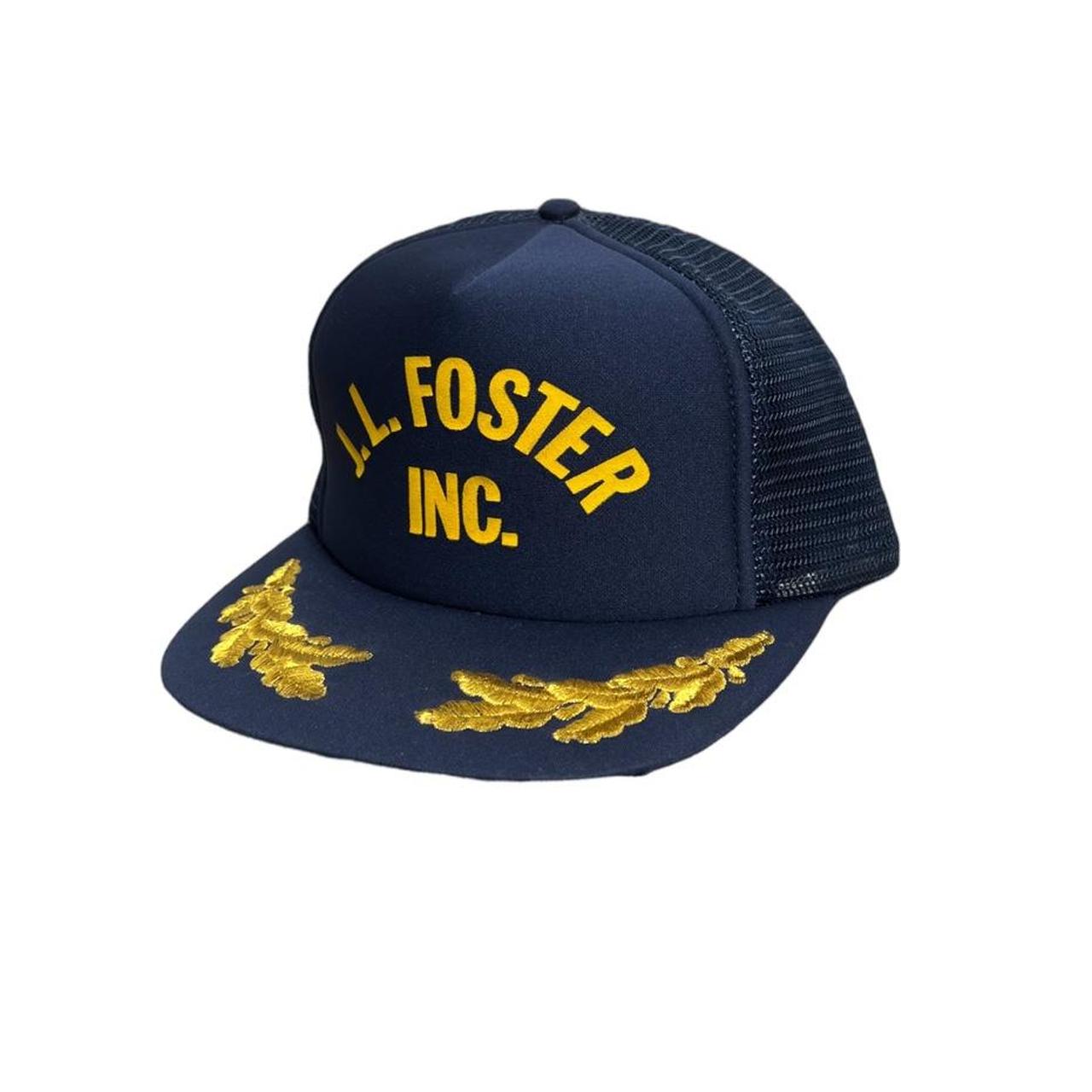 J.L. Foster INC Vintage 80s Trucker Hat Hat is in... - Depop