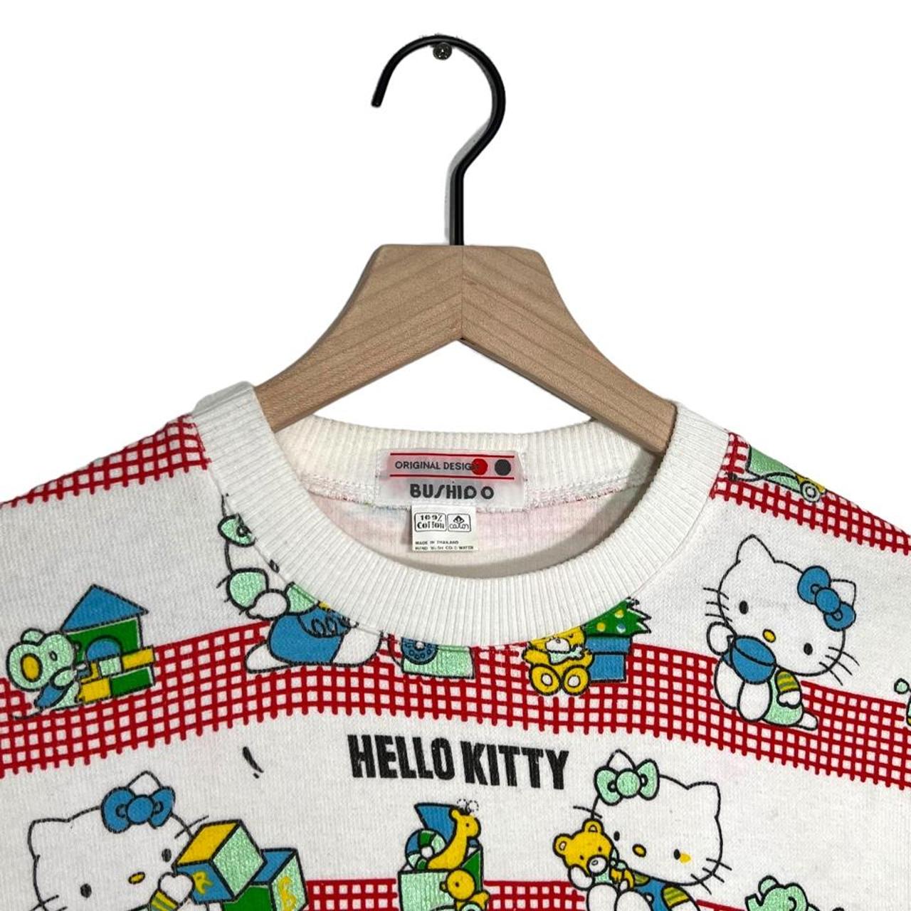 Sanrio Hello Kitty Vintage 80s All Over Print... - Depop