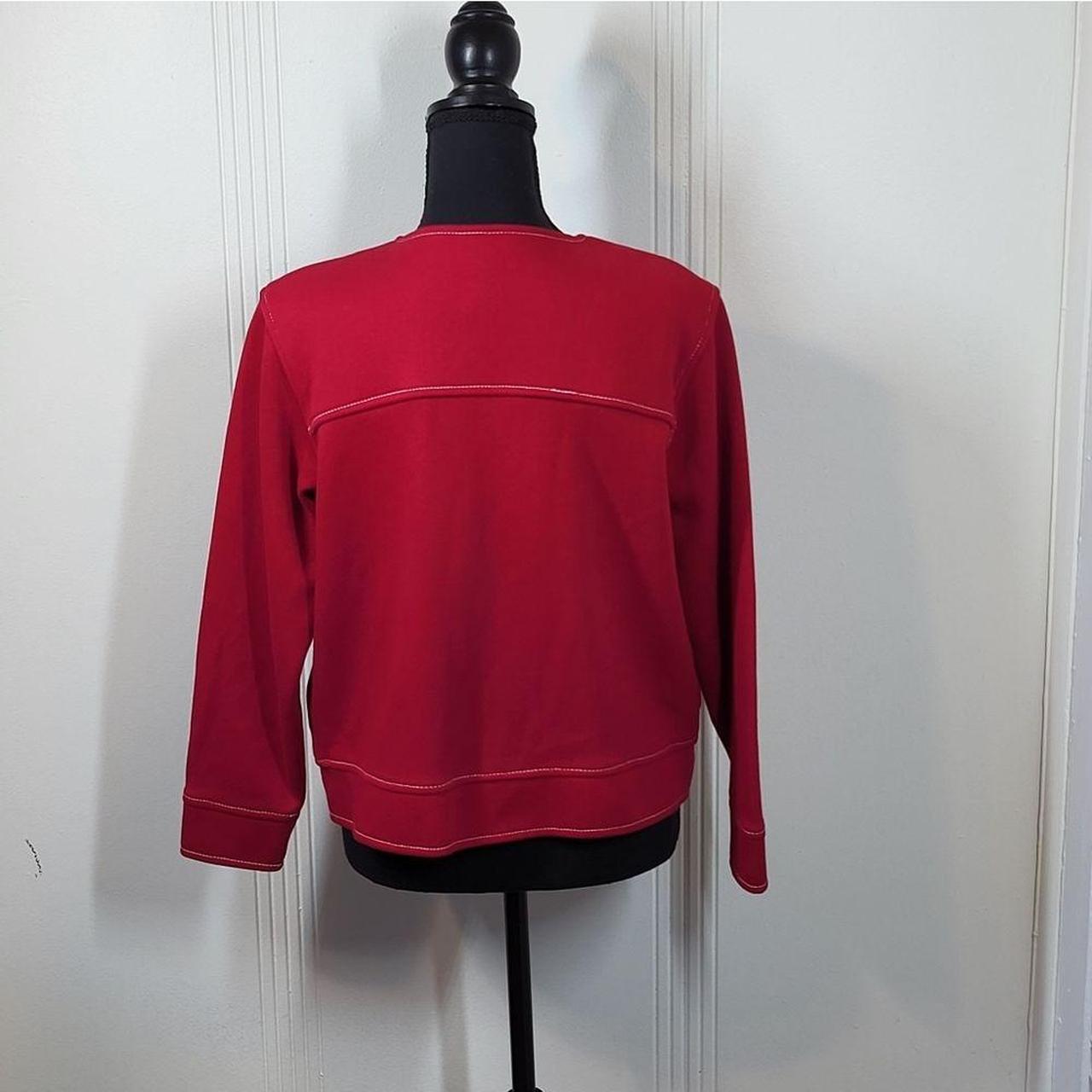 Talbots petite red jacket. Size S/P. 100% cotton.... - Depop