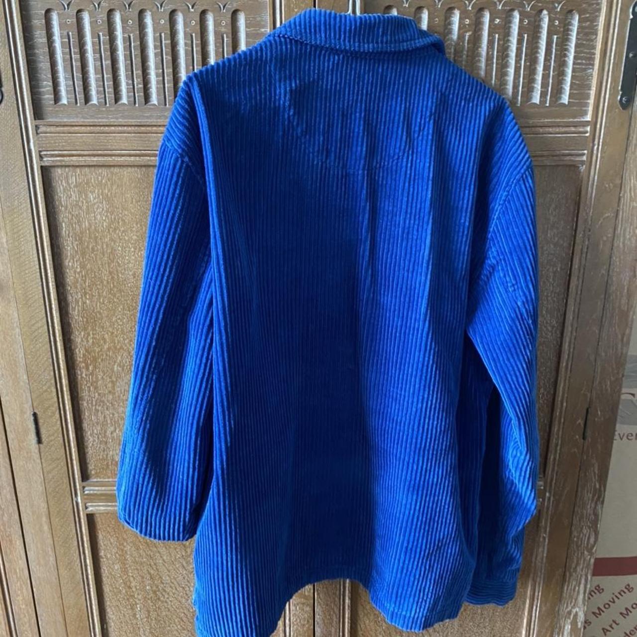 URBAN OUTFITTERS BLUE CORD JACKET Super comfortable... - Depop