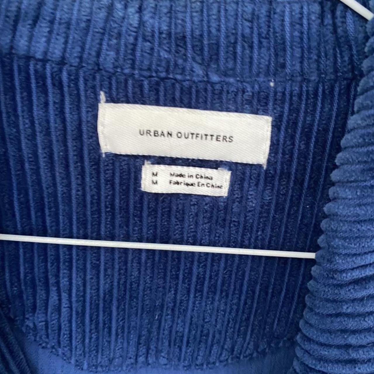 URBAN OUTFITTERS BLUE CORD JACKET Super comfortable... - Depop