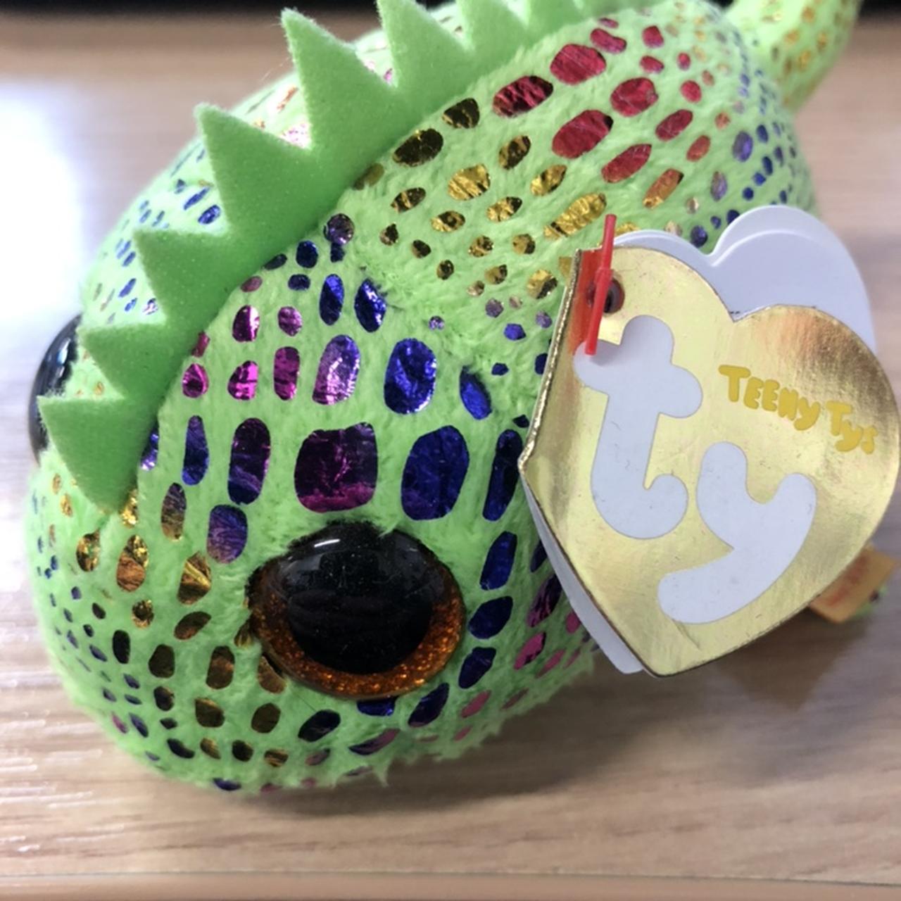 TY Teeny UK chaser XV Lizard 42275 COLLECTORS... - Depop