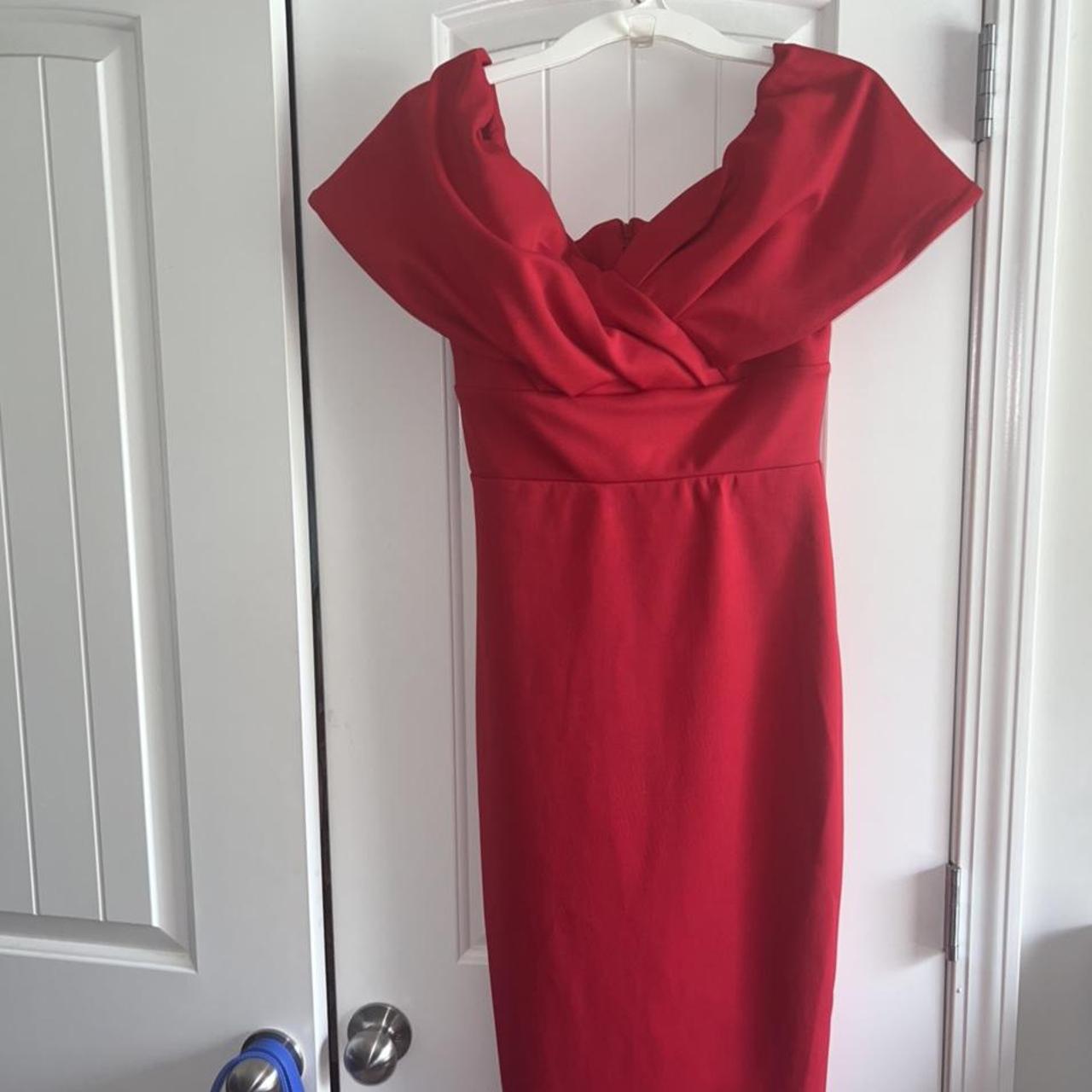 True Violet Women's Red Dress | Depop
