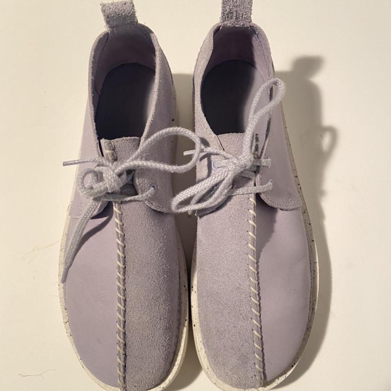 Clark’s Womens Desert Trek Platforms Half suede half... - Depop