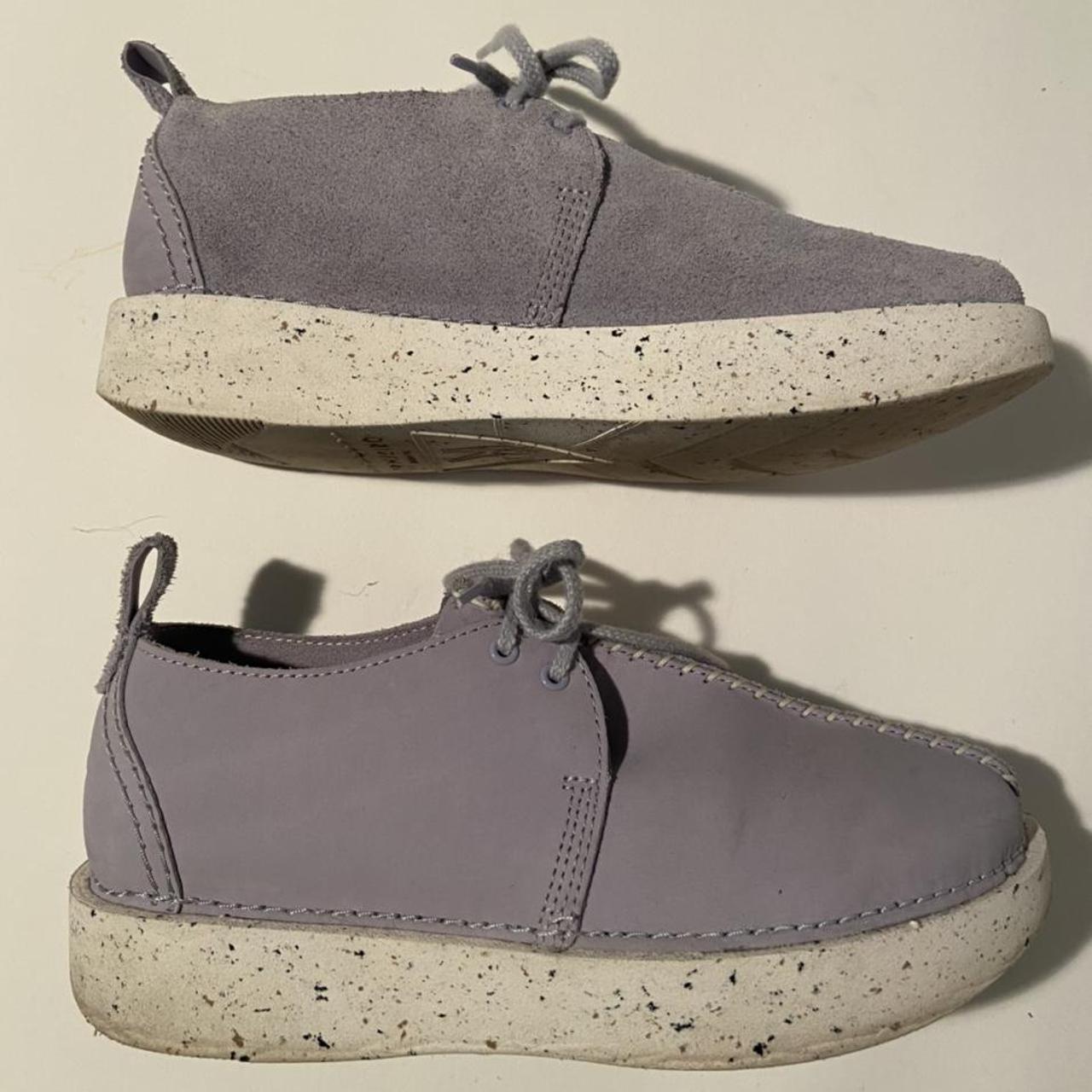 Clark’s Womens Desert Trek Platforms Half suede half... - Depop