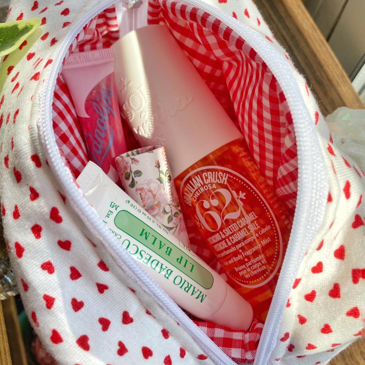 CURRENTLY UNAVAILABLE MORE SOON! red & white heart... - Depop