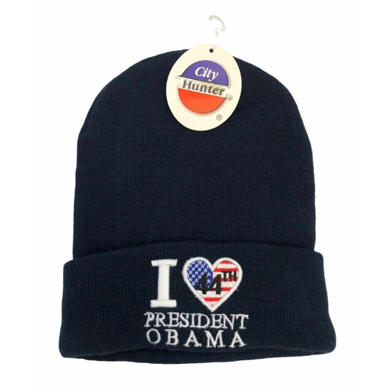 i ️ 44th president obama beanie winter hat cap... - Depop