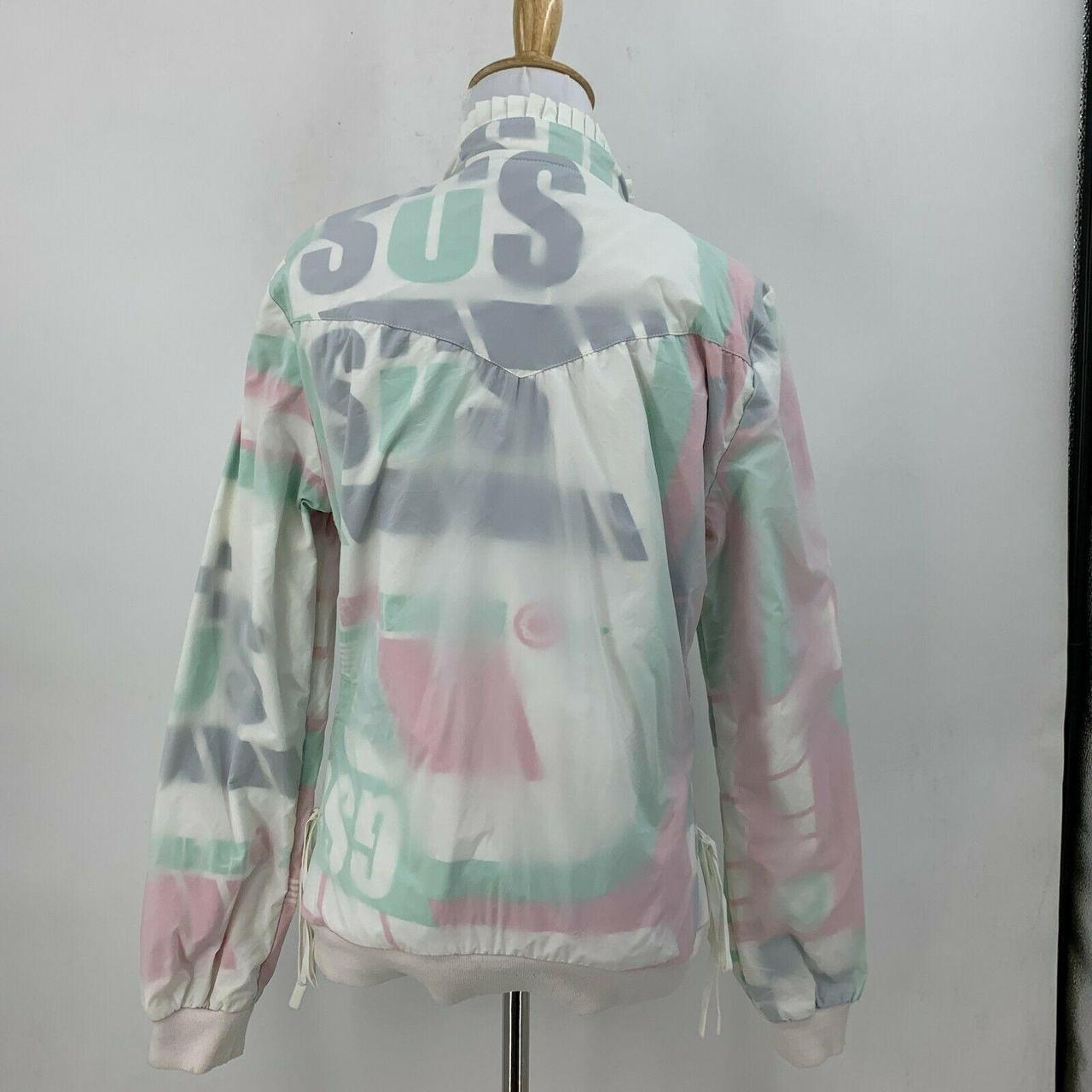 Vintage Gsus Sindustries Retro Jacket L Large Ruffle... - Depop