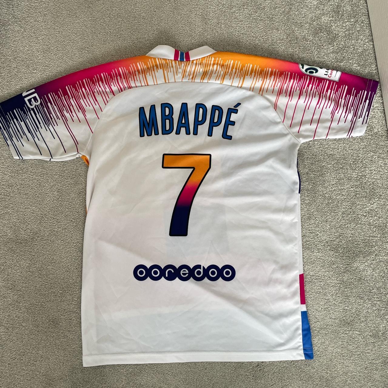 PSG x Jordan 2019/20 rainbow training shirt Size 14... - Depop