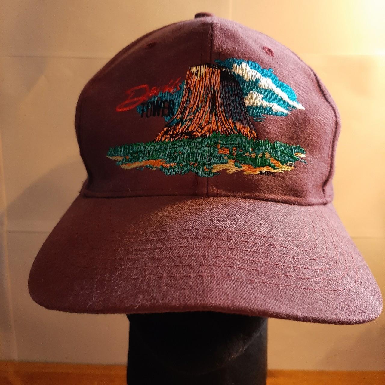 Vintage 1980s Devils Tower Hat. Hat was made in Taiwan. - Depop