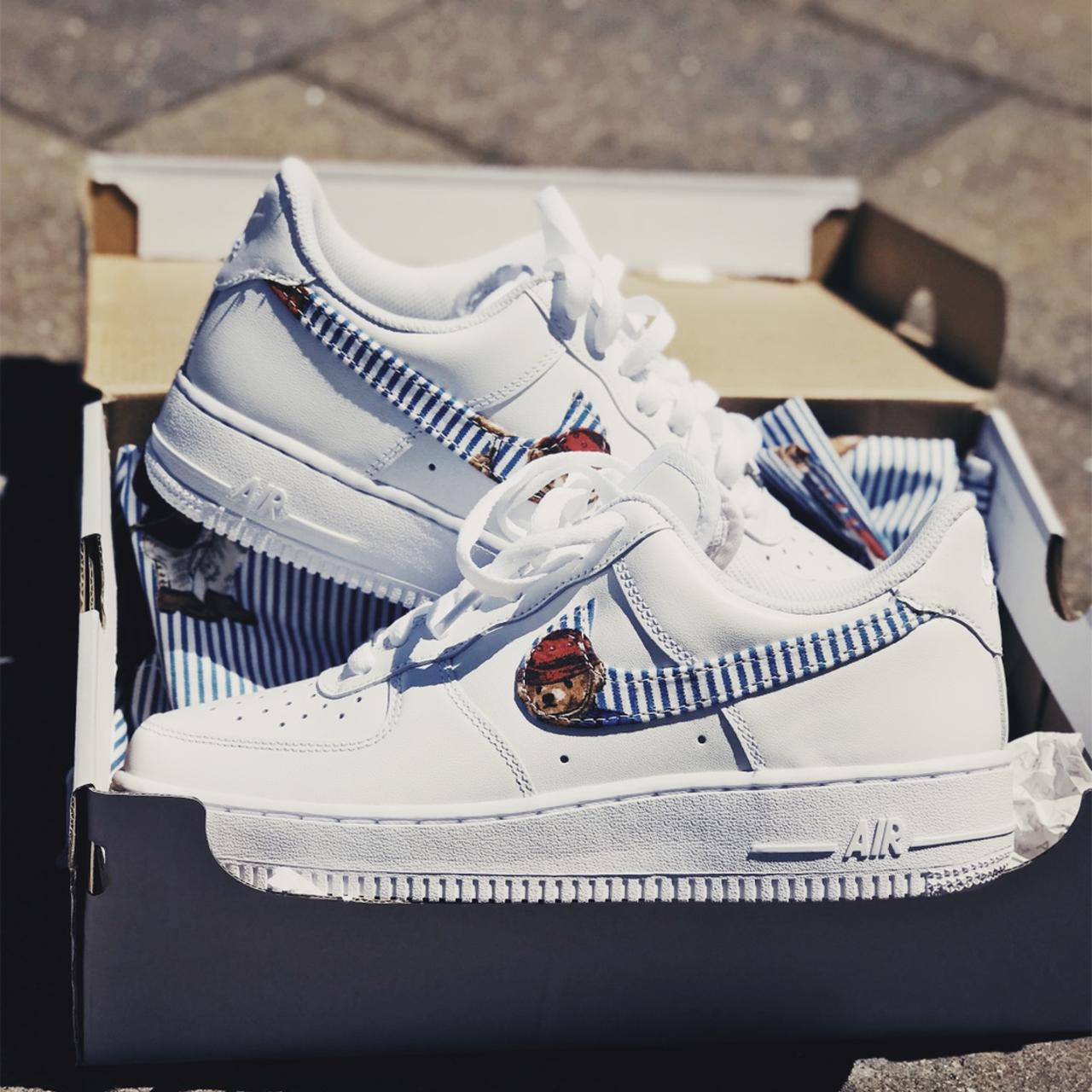 The Classic Air Force 1 with vintage polo bear 🐻... - Depop