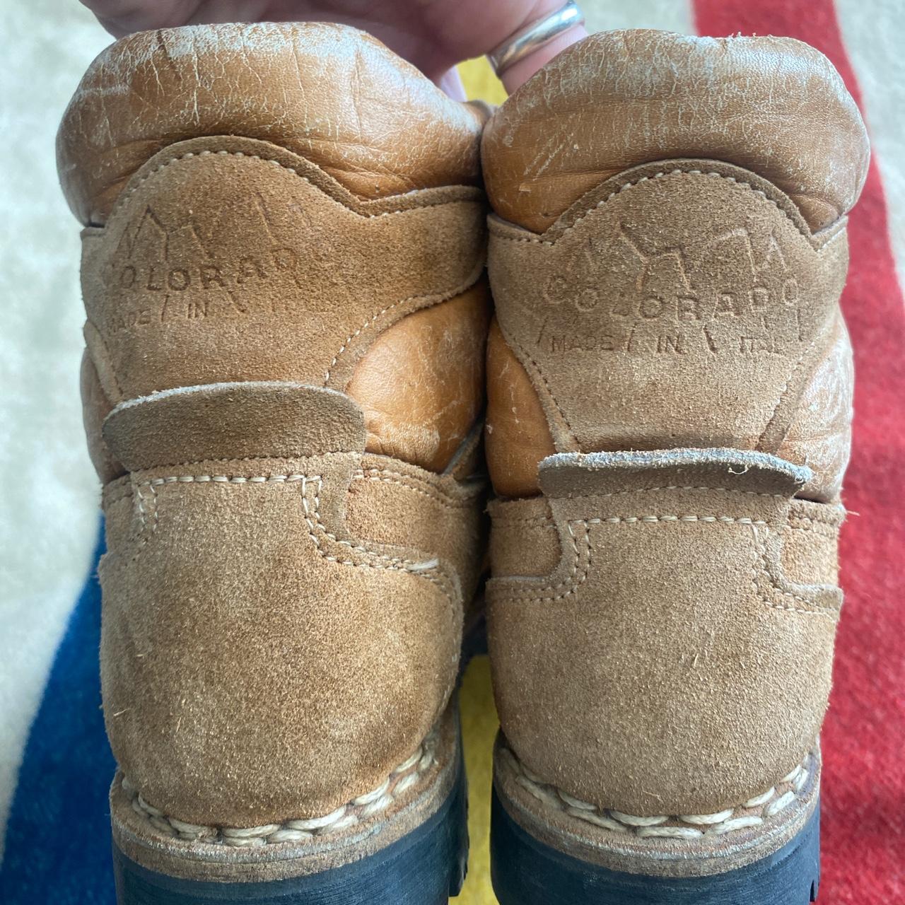 Vintage 80s Colorado waffle stompers Suede/leather... | Depop