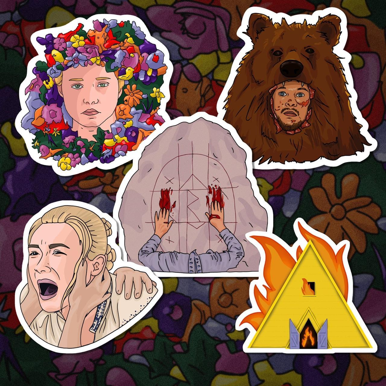 Our Midsommar Sticker Set features 5 different... - Depop