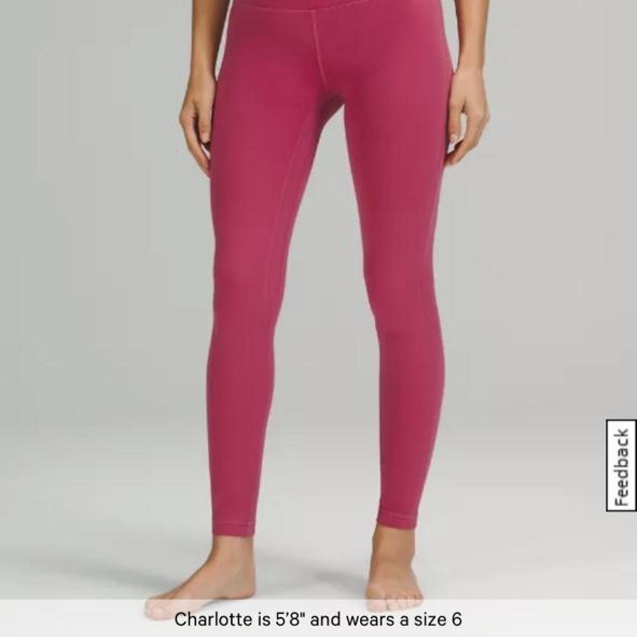 Pink Lululemon pants, Original Price: $119 Lululemon... - Depop