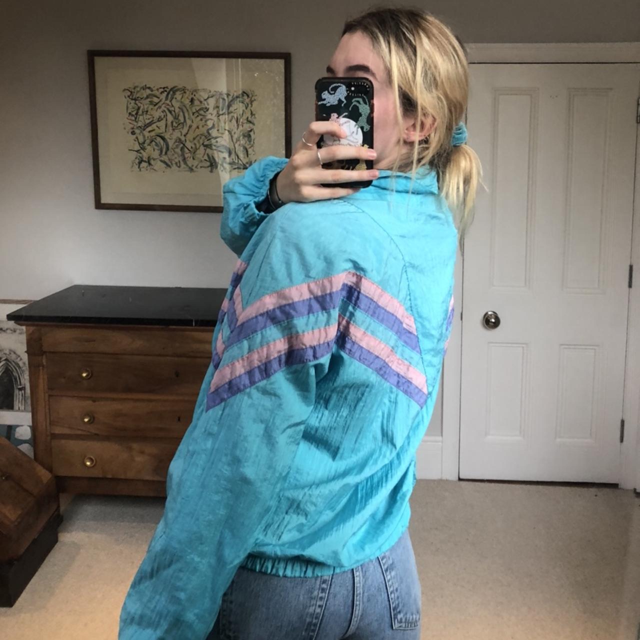 Awesome vintage shell jacket, super cool and in... - Depop