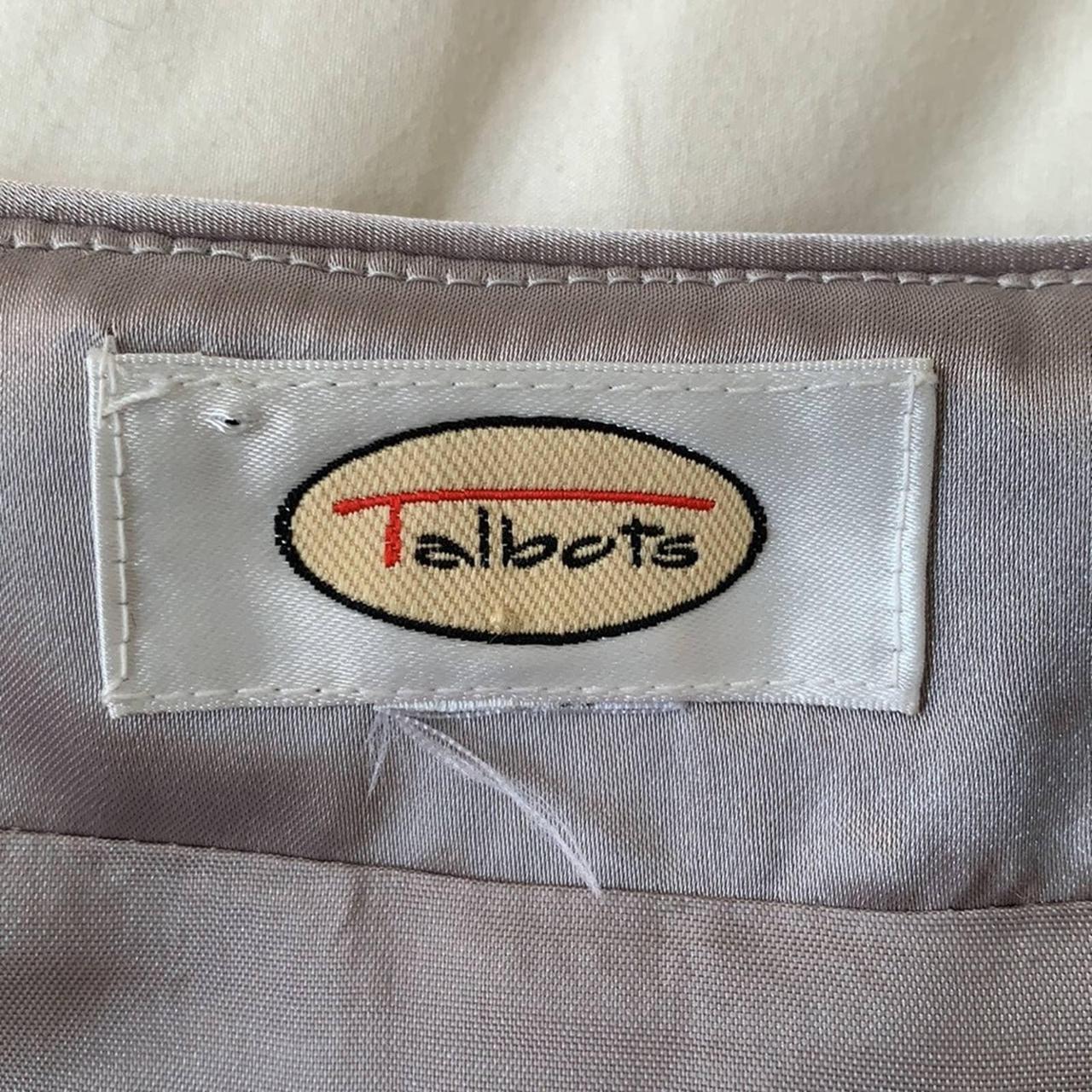 Talbots jacket Heavy metallic silver lace over full... - Depop