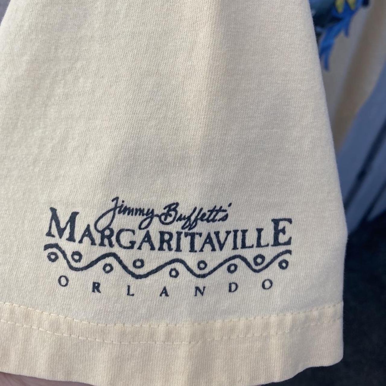 Vintage 1990s jimmy buffetts margaritaville shirt... - Depop