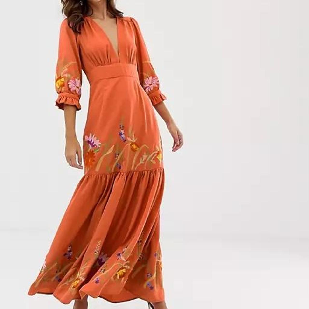 Beautiful boho dress by ASOS out of stock! Only worn... - Depop