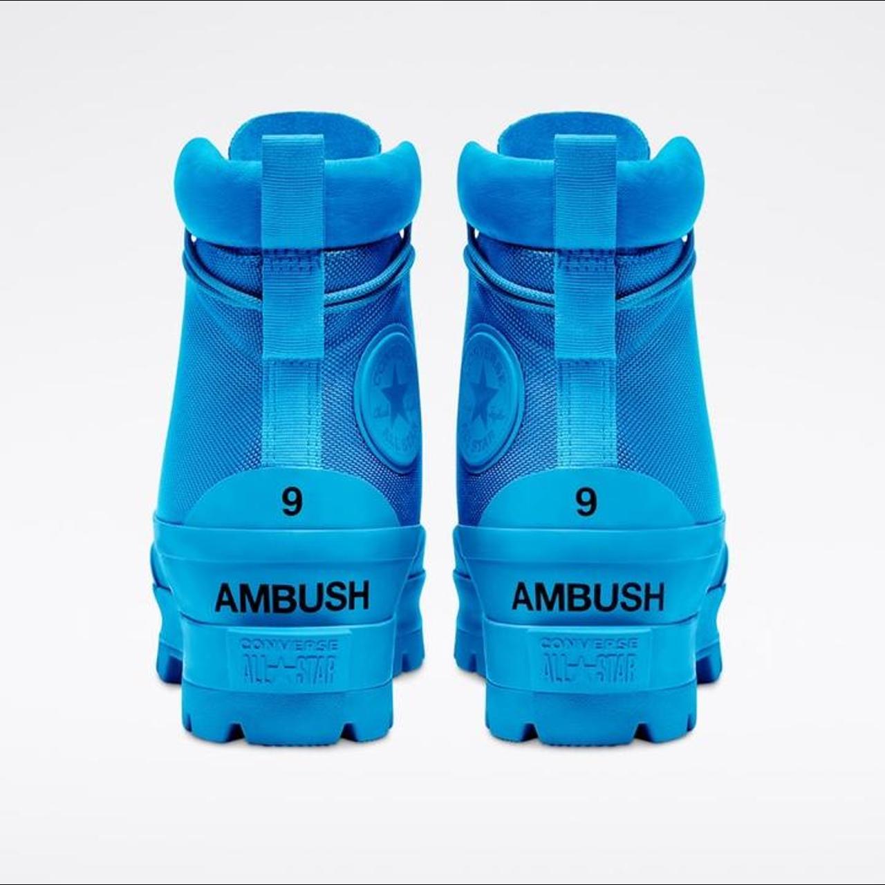Ambush Men's Blue Boots | Depop