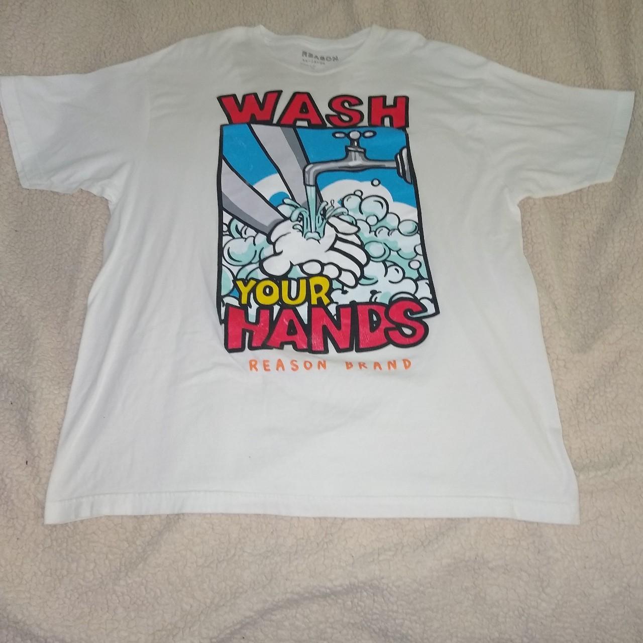 Brilliant colors in this vivid graphic T shirt no... - Depop