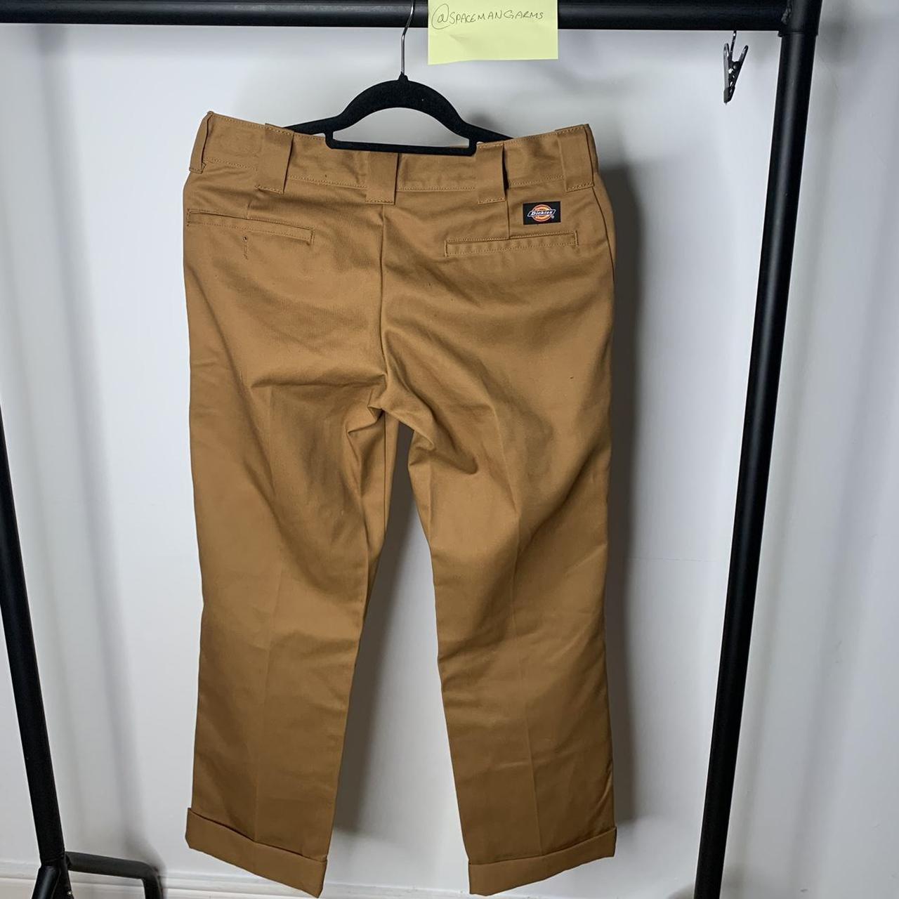 Tan Dickies 873 Slim Straight Work Trousers W30... - Depop